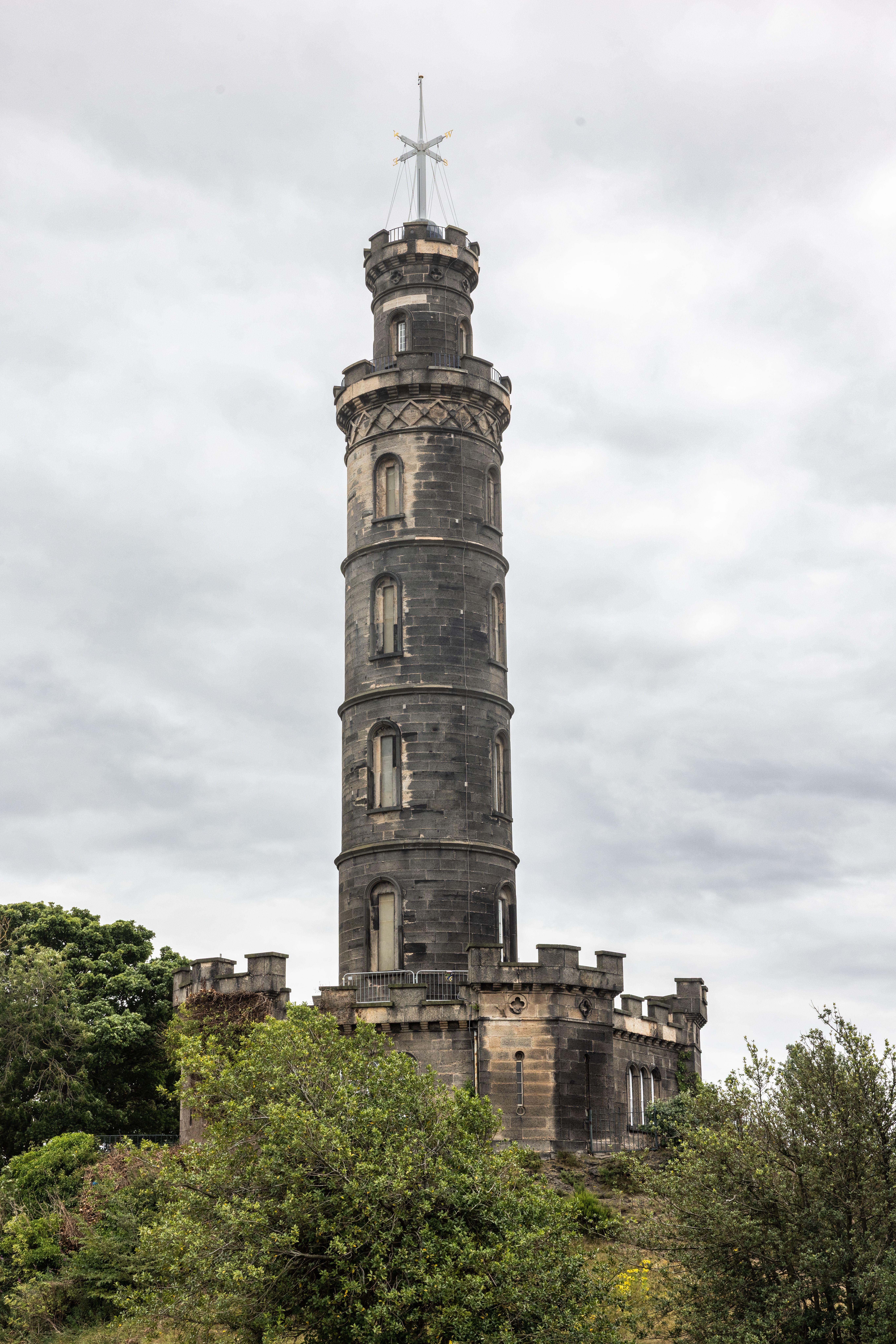 Historic Nelson Monument in Edinburgh, Scotland · Free Stock Photo