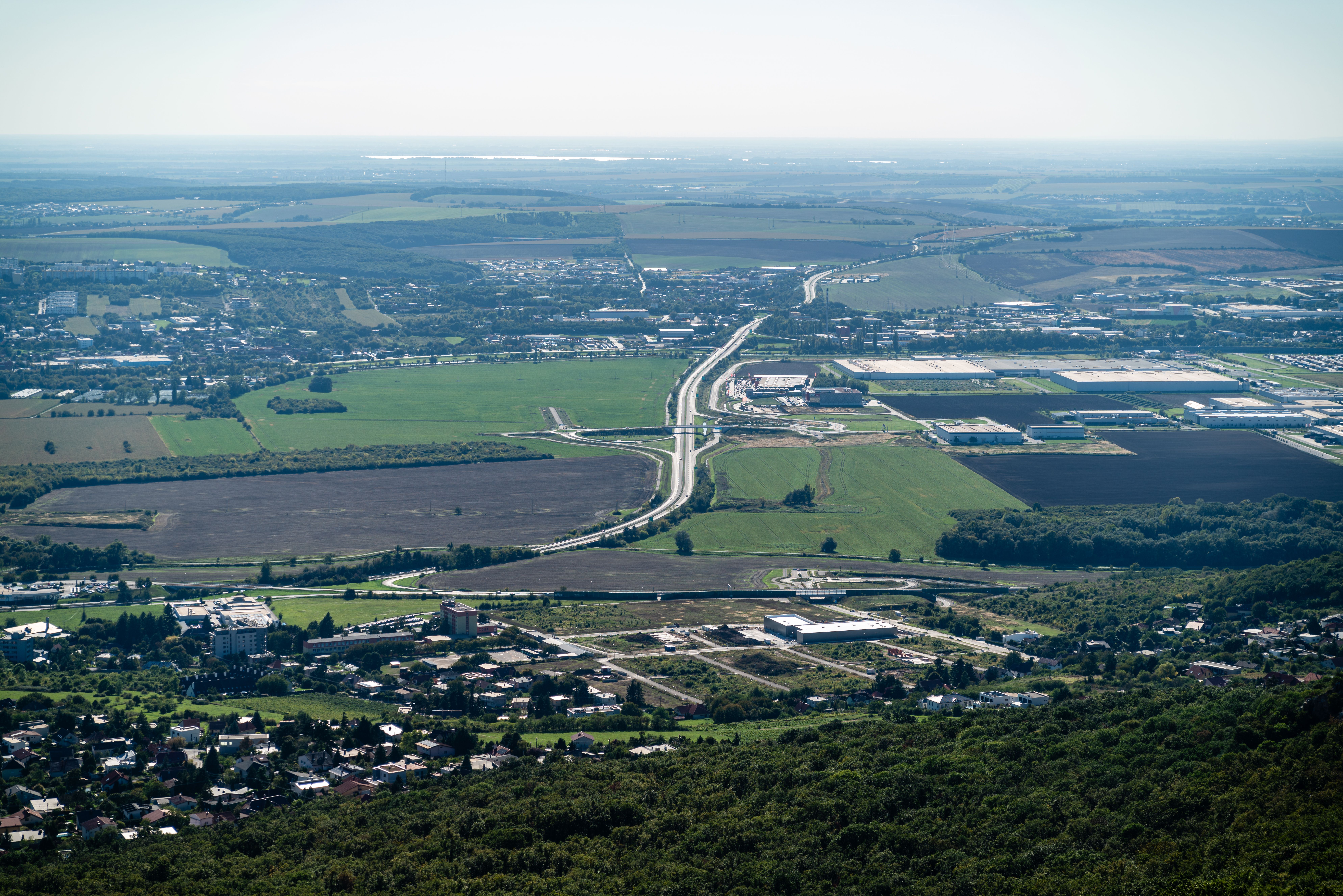 Scenic Aerial View of Nitra City Landscape · Free Stock Photo