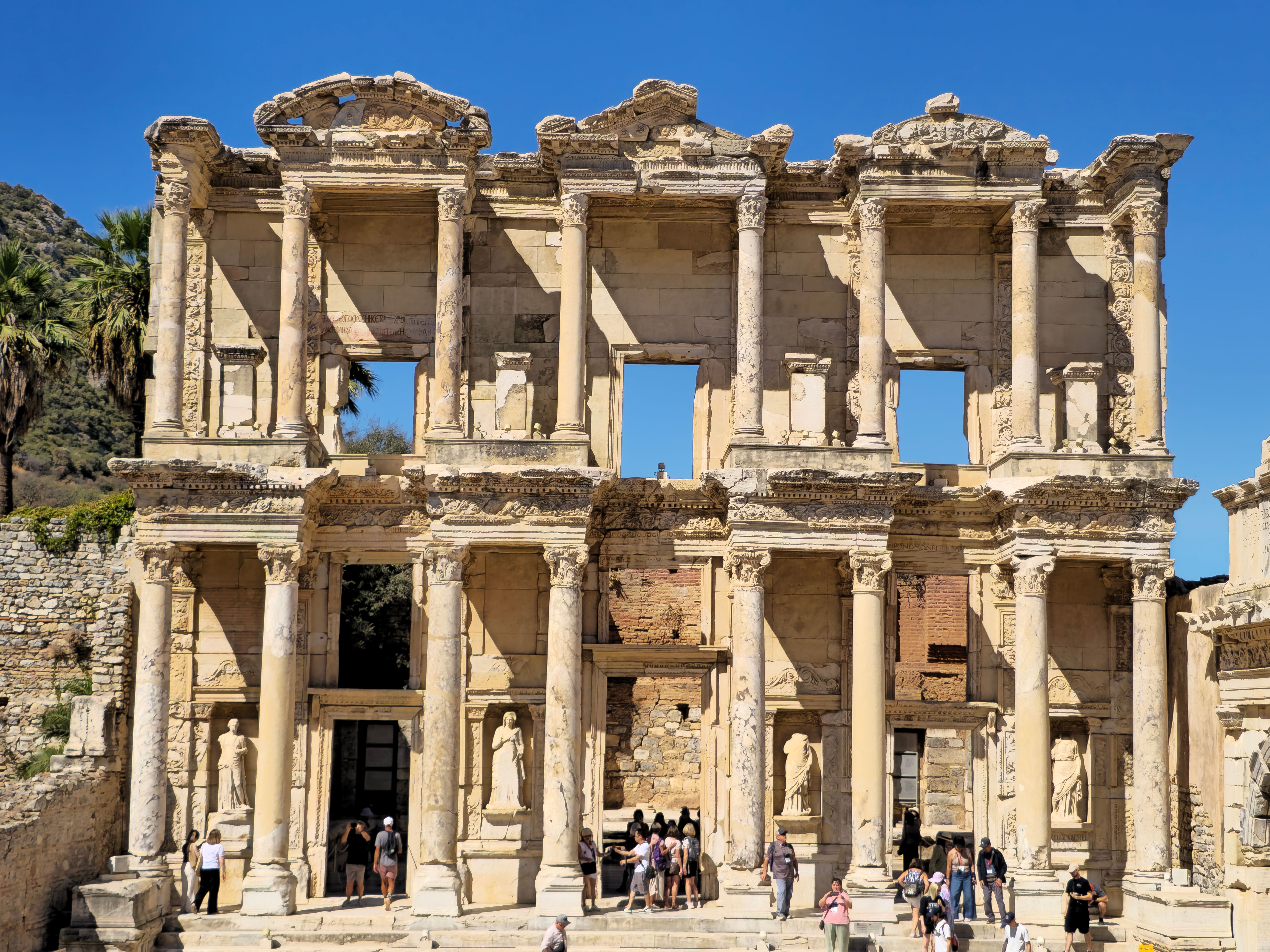 Celsus Library Ruins at Ephesus in Turkey · Free Stock Photo