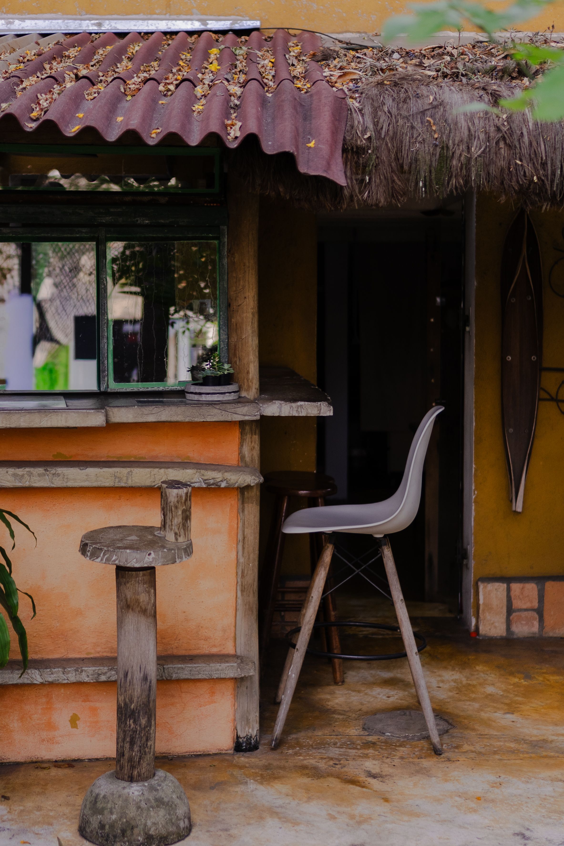 Rustic Outdoor Bar with Wooden Decor · Free Stock Photo