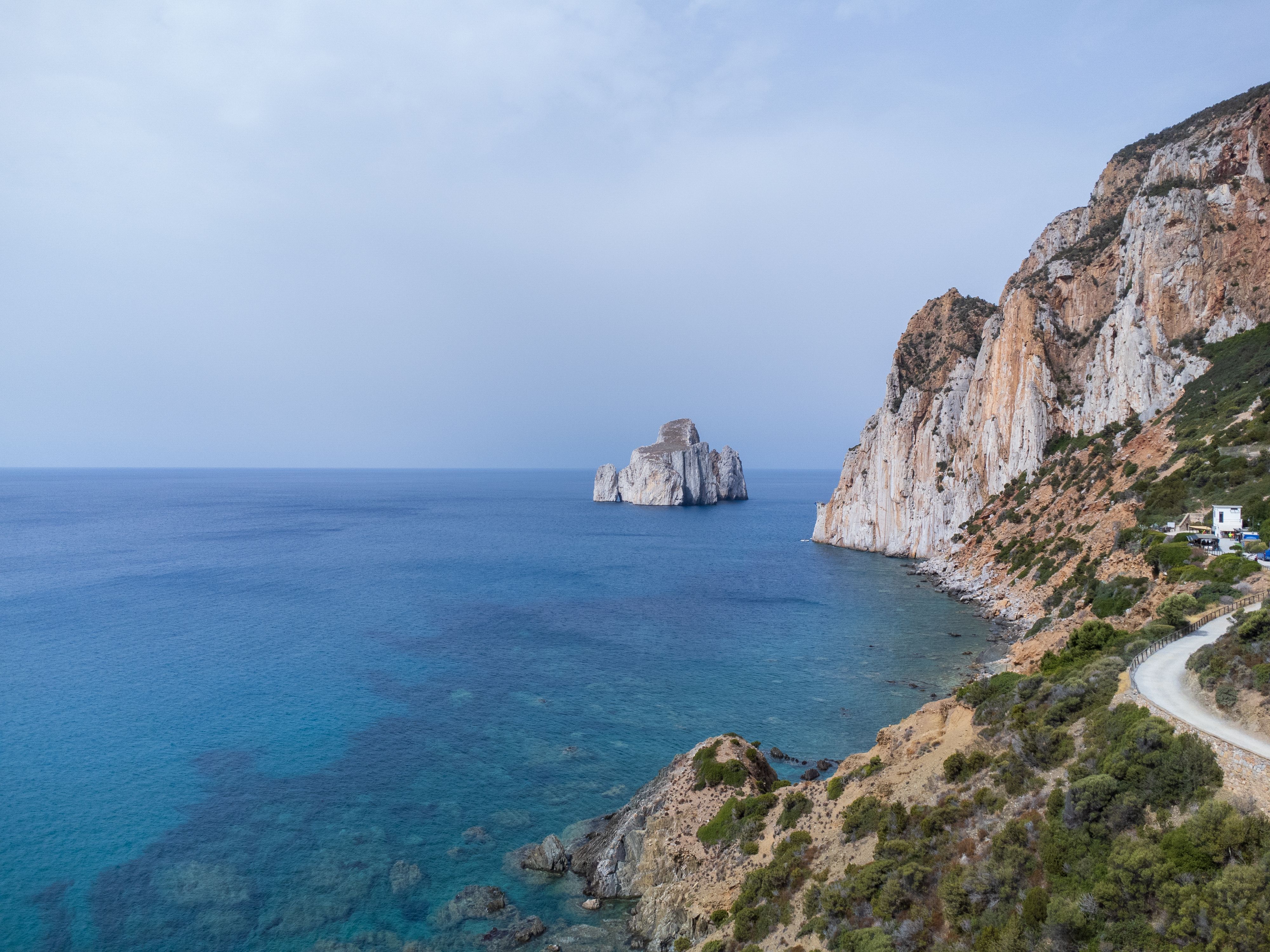 Breathtaking Coastal View of Masua, Sardinia, Italy · Free Stock Photo