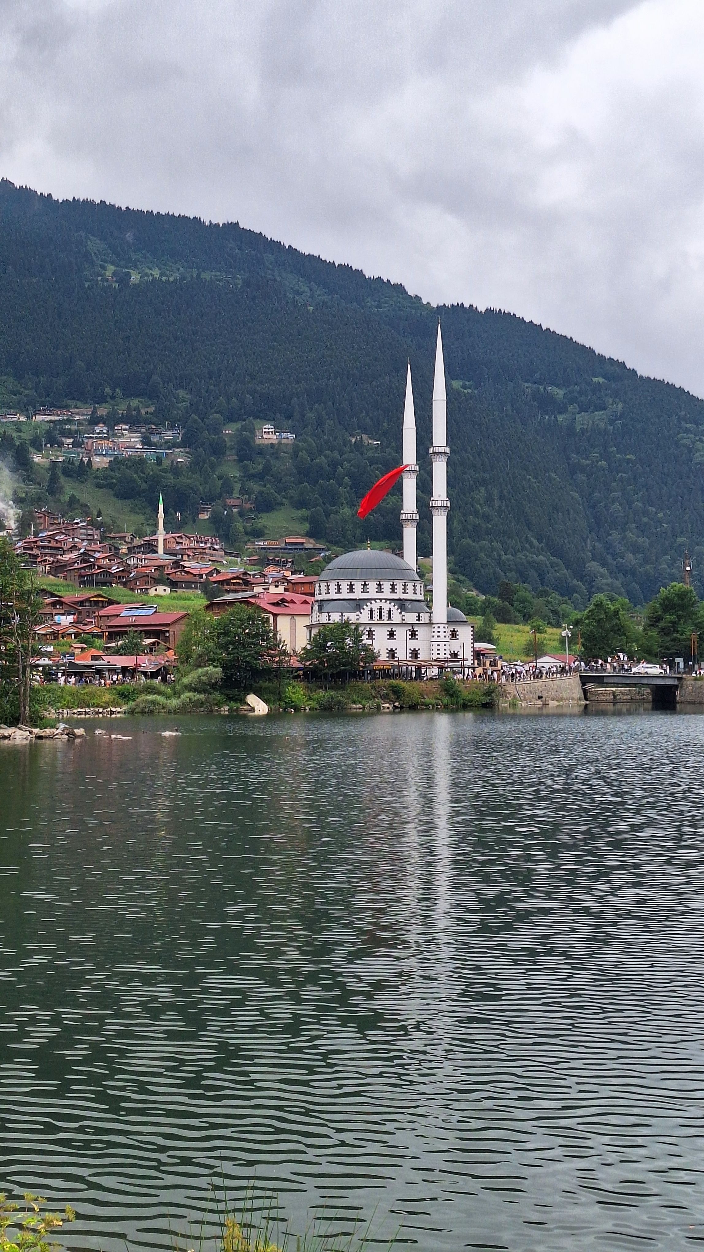 Scenic View of Uzungöl Mosque in Trabzon · Free Stock Photo