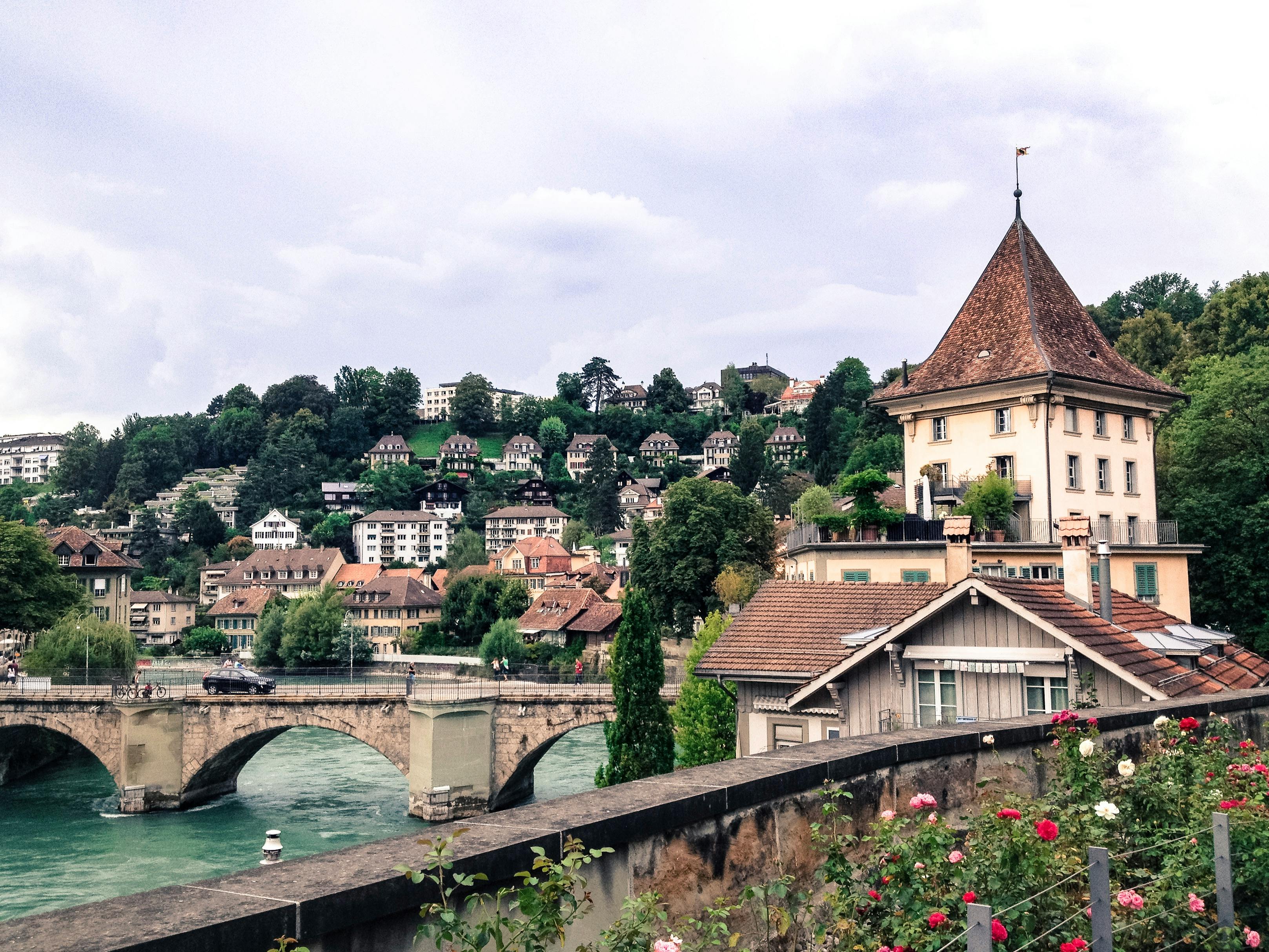 Aerial Photography of City With River · Free Stock Photo