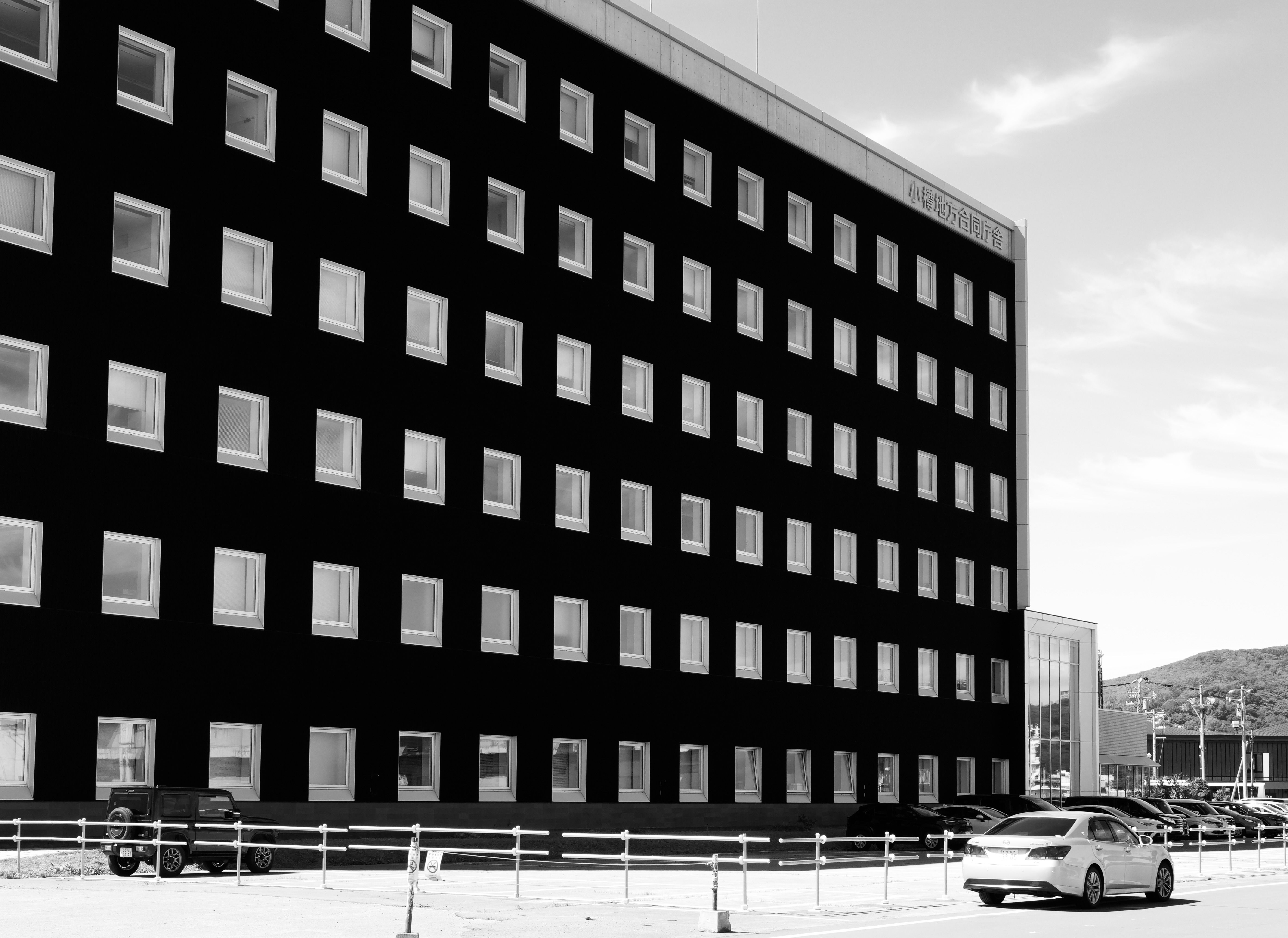 Black and White Building Exterior in Otaru, Japan · Free Stock Photo
