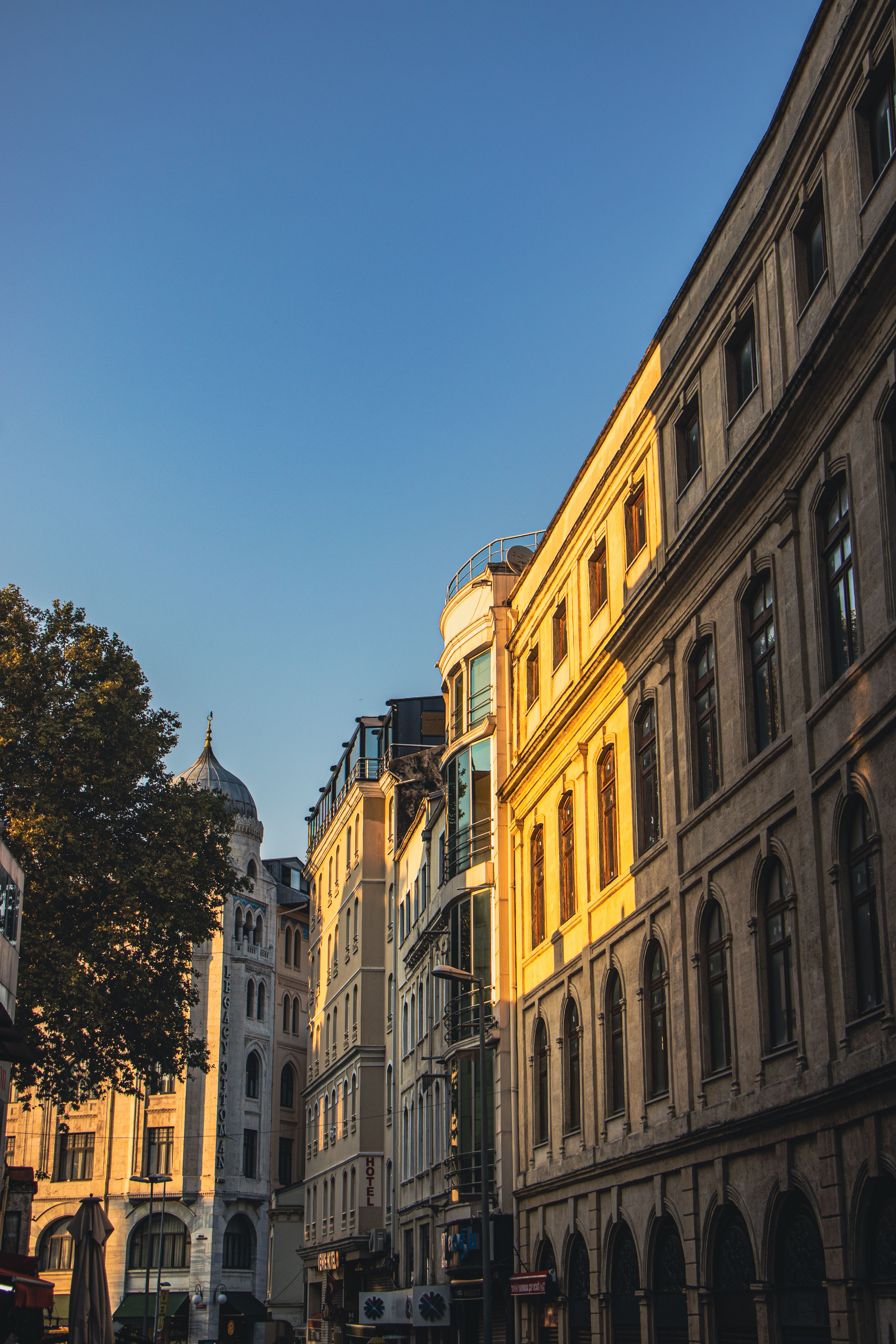 Charming European Street at Golden Hour · Free Stock Photo