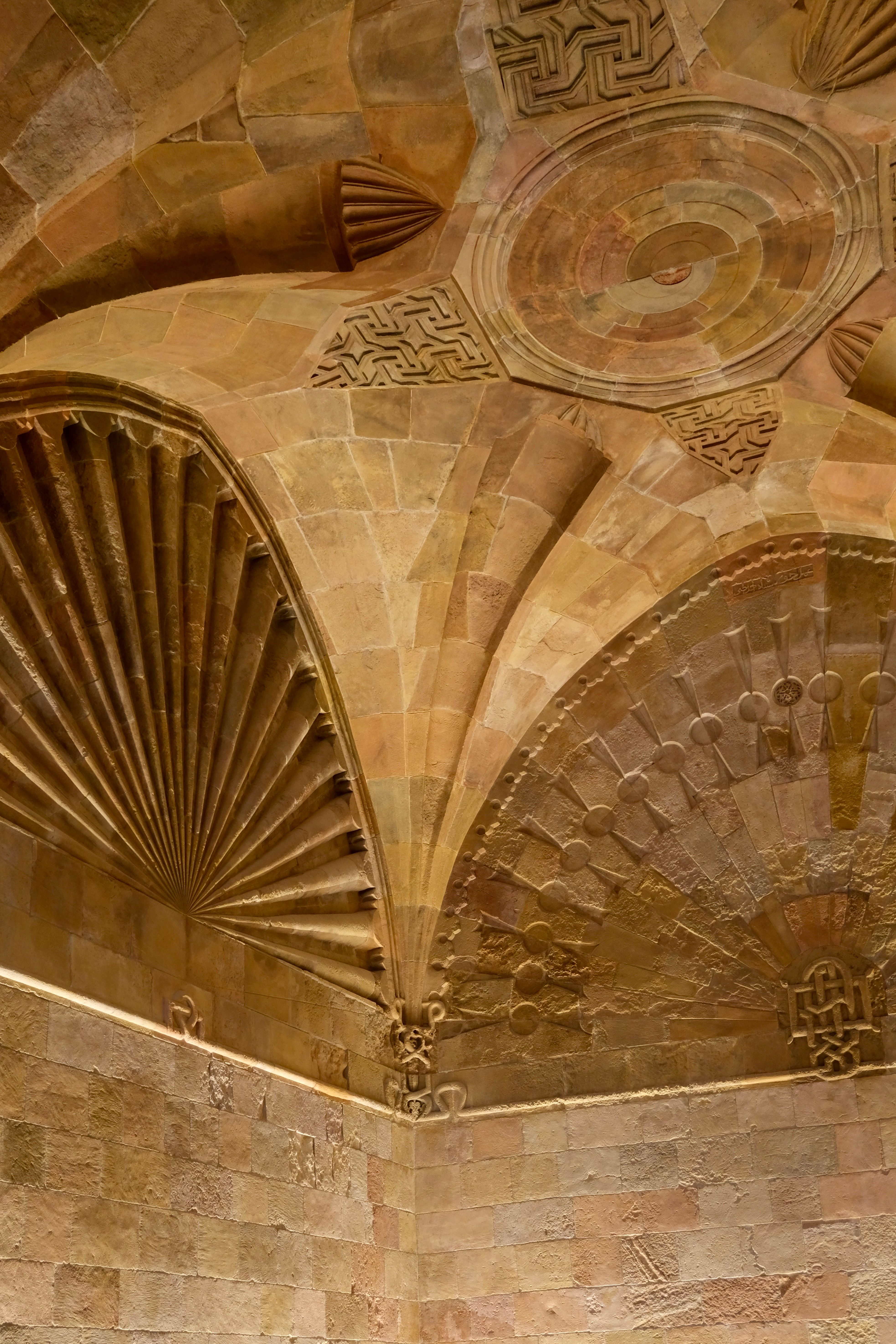 Ornate Stone Ceiling with Intricate Patterns · Free Stock Photo