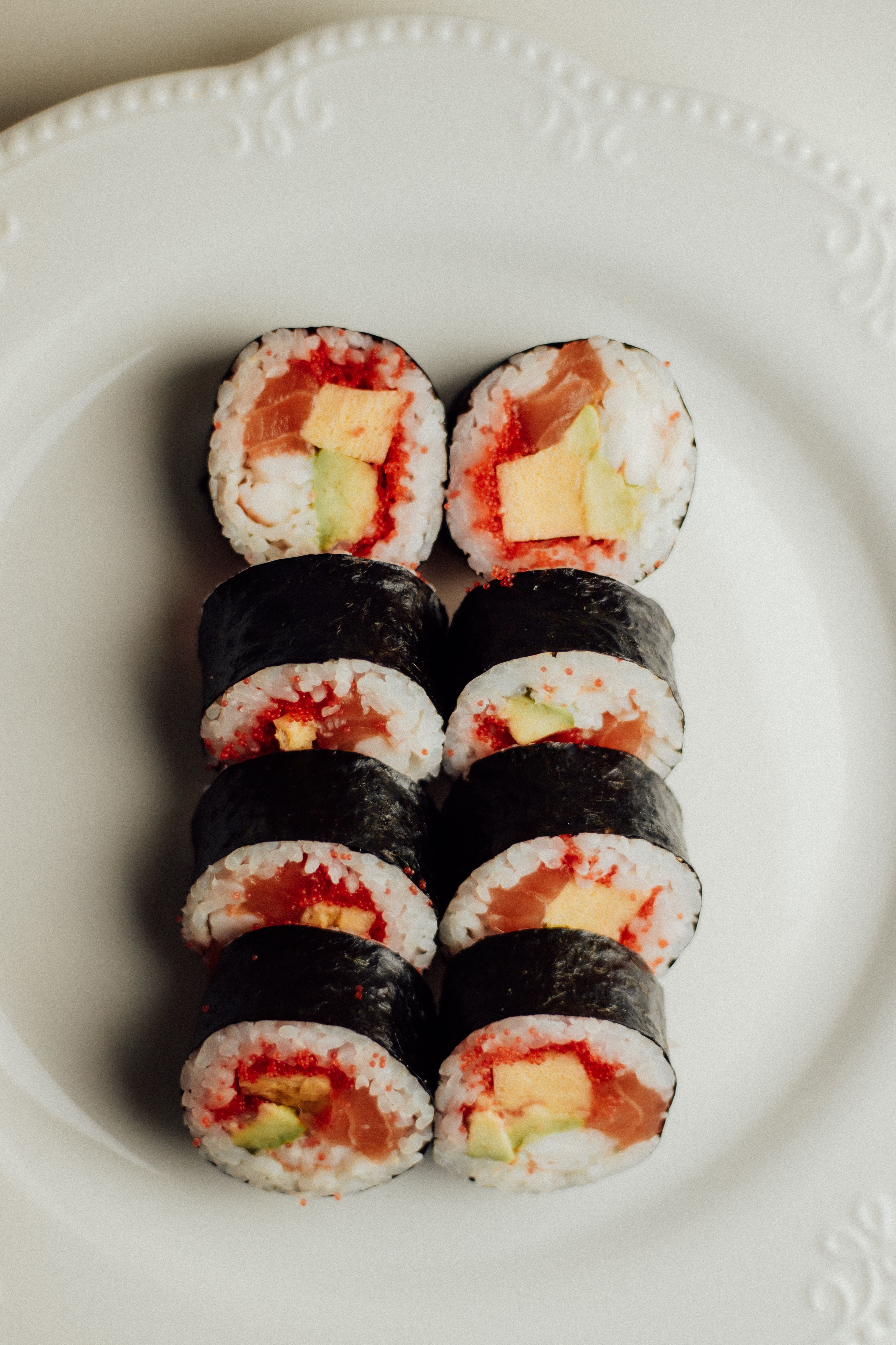 Kostnadsfri bild av aptitretare, asiatisk mat, avokado, dining, etnisk ...