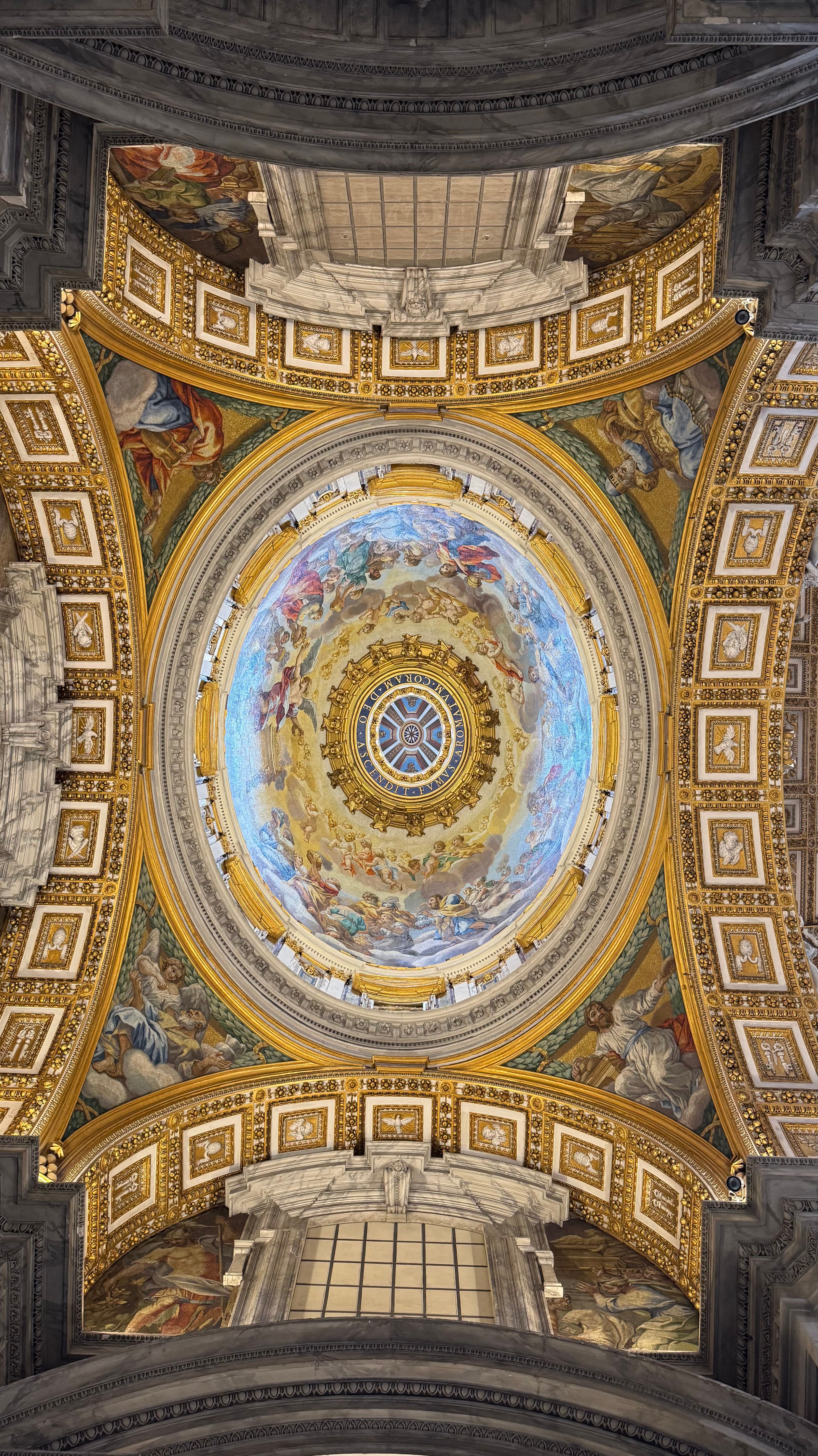 St. Peter's Basilica Dome in Vatican City · Free Stock Photo