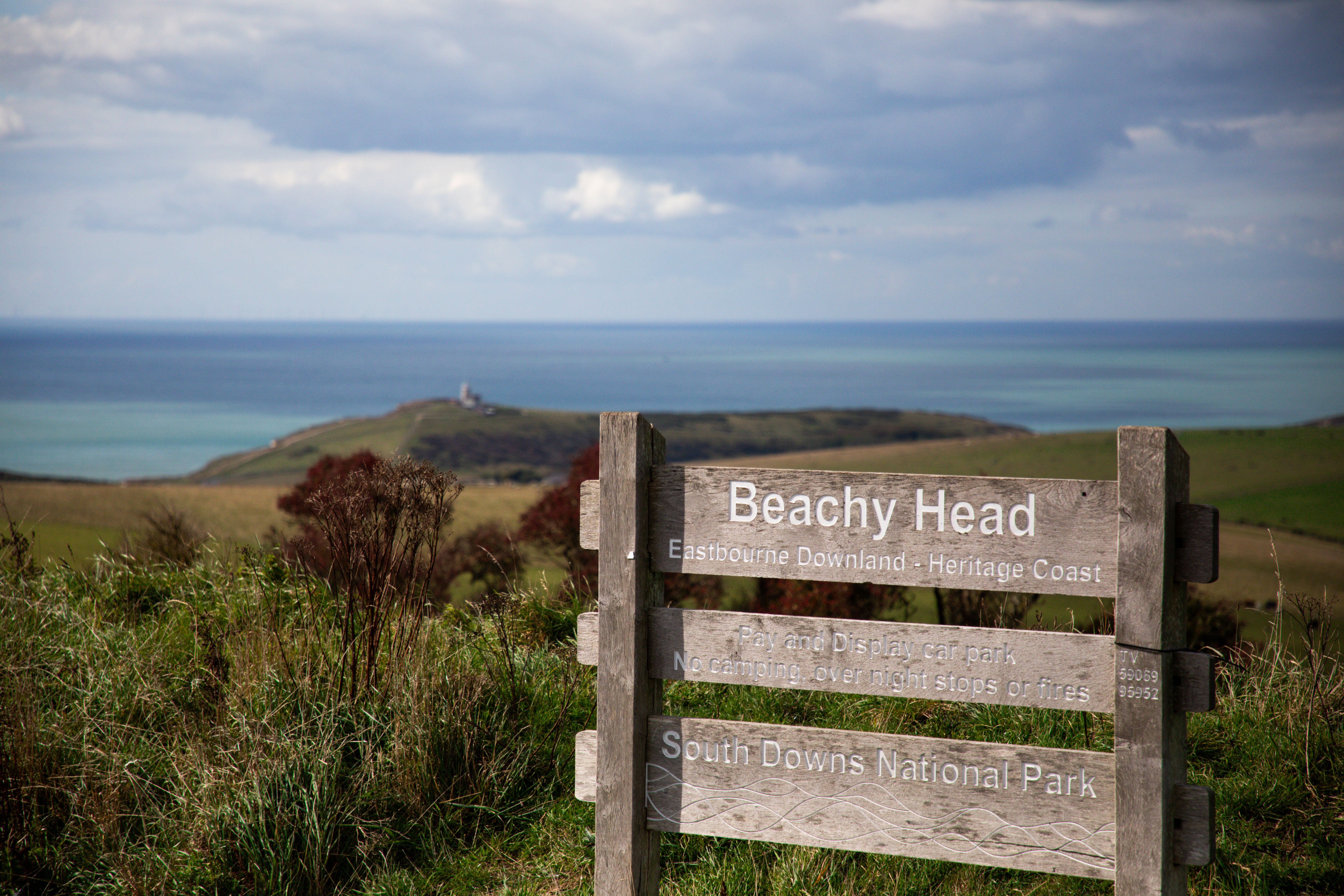 Scenic View at Beachy Head, South Downs, England · Free Stock Photo