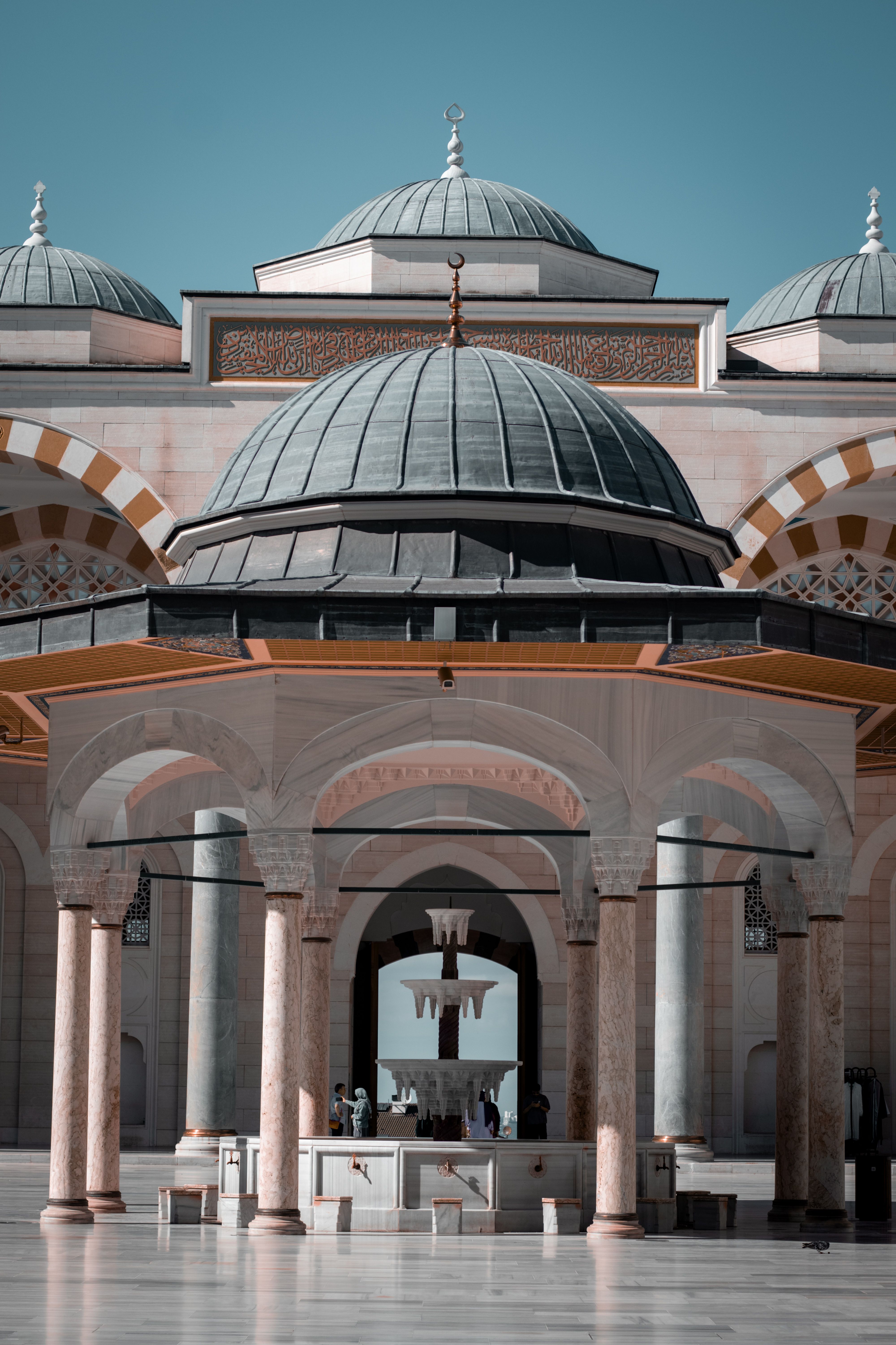 Architectural Beauty of Islamic Mosque Dome · Free Stock Photo