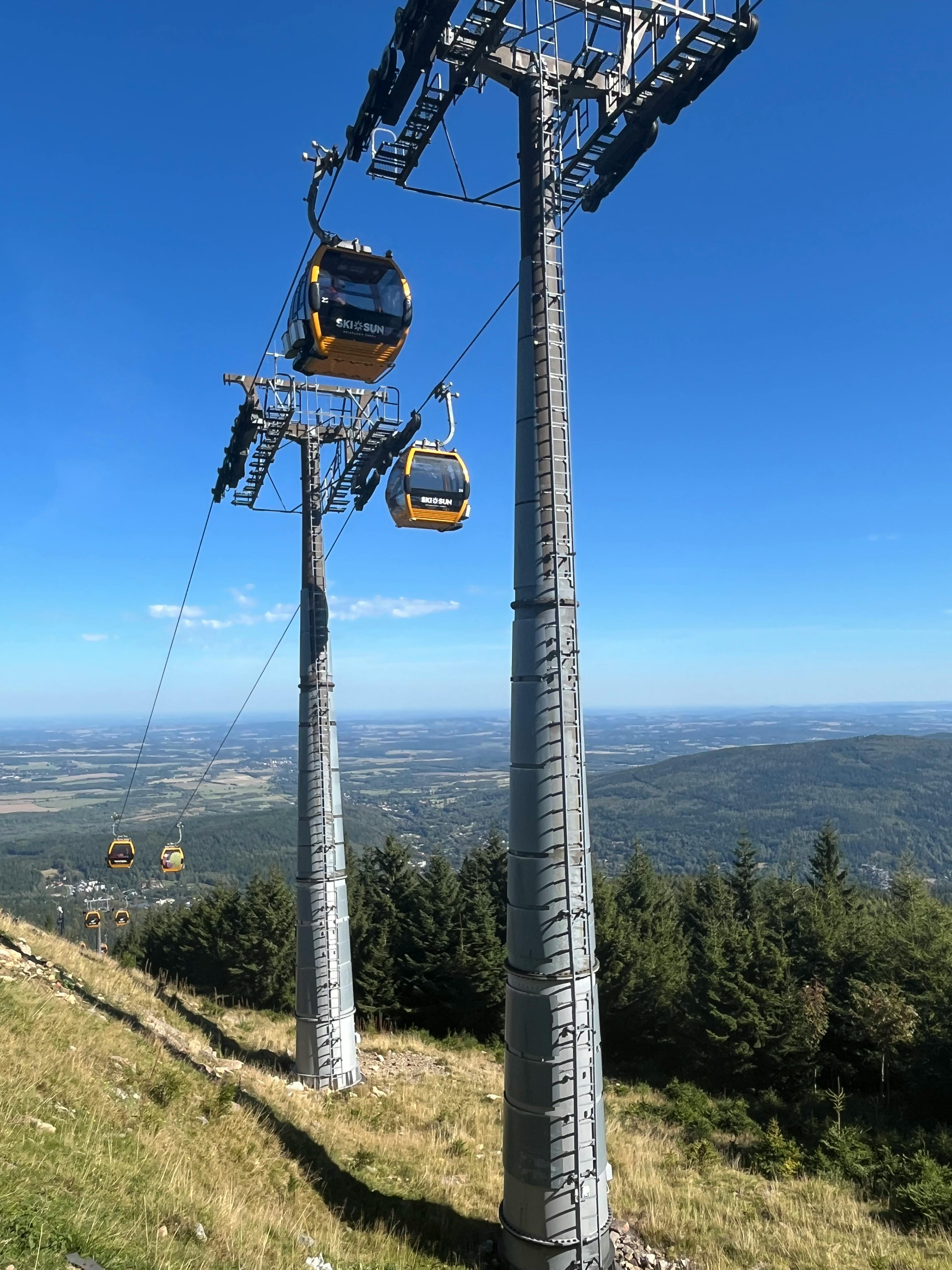 Beautiful Mountain View with Gondola Lift in Poland · Free Stock Photo