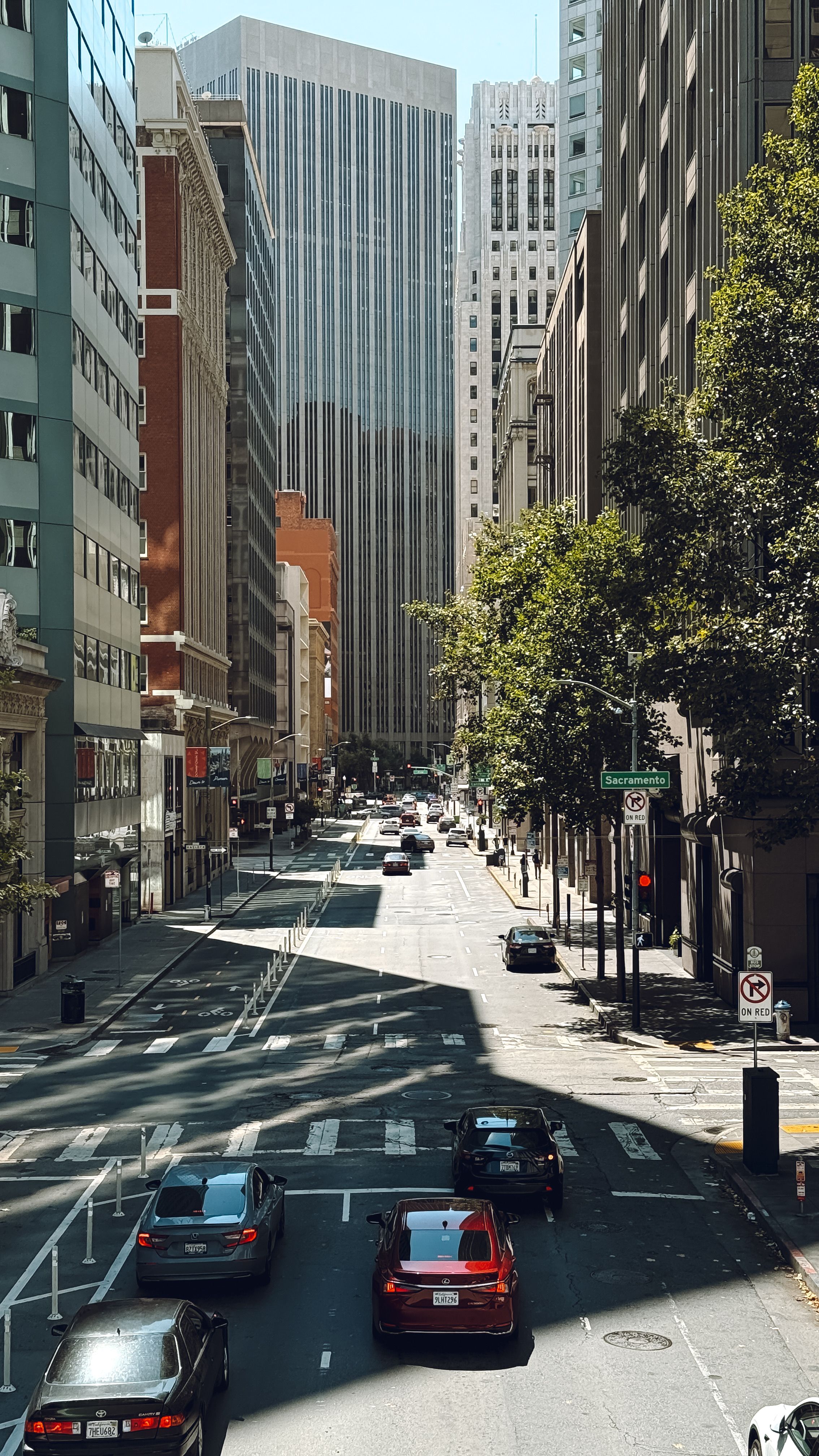 Photo of Road Near Buildings · Free Stock Photo
