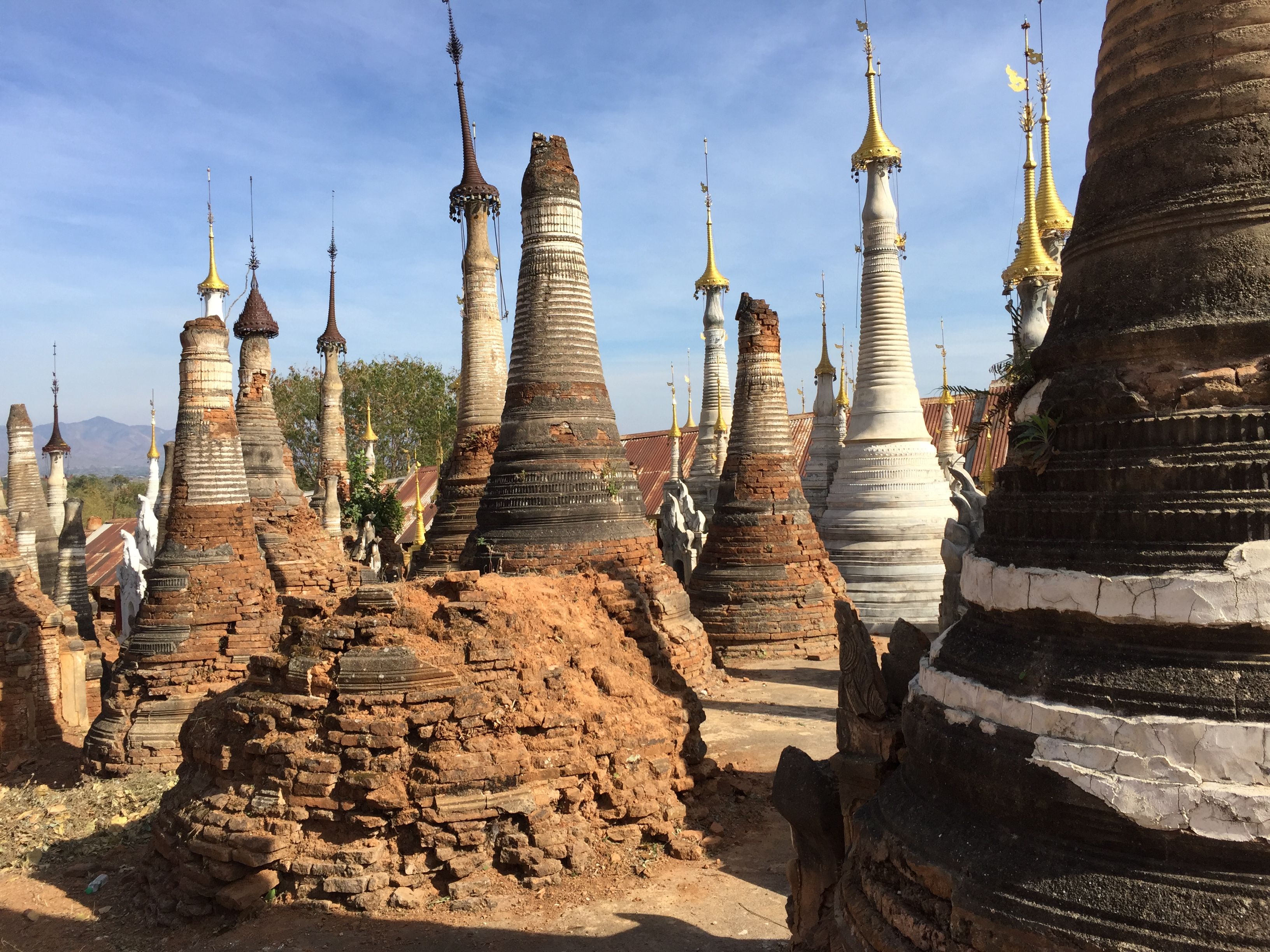 Ancient Buddhist Pagodas in Shan State, Myanmar · Free Stock Photo