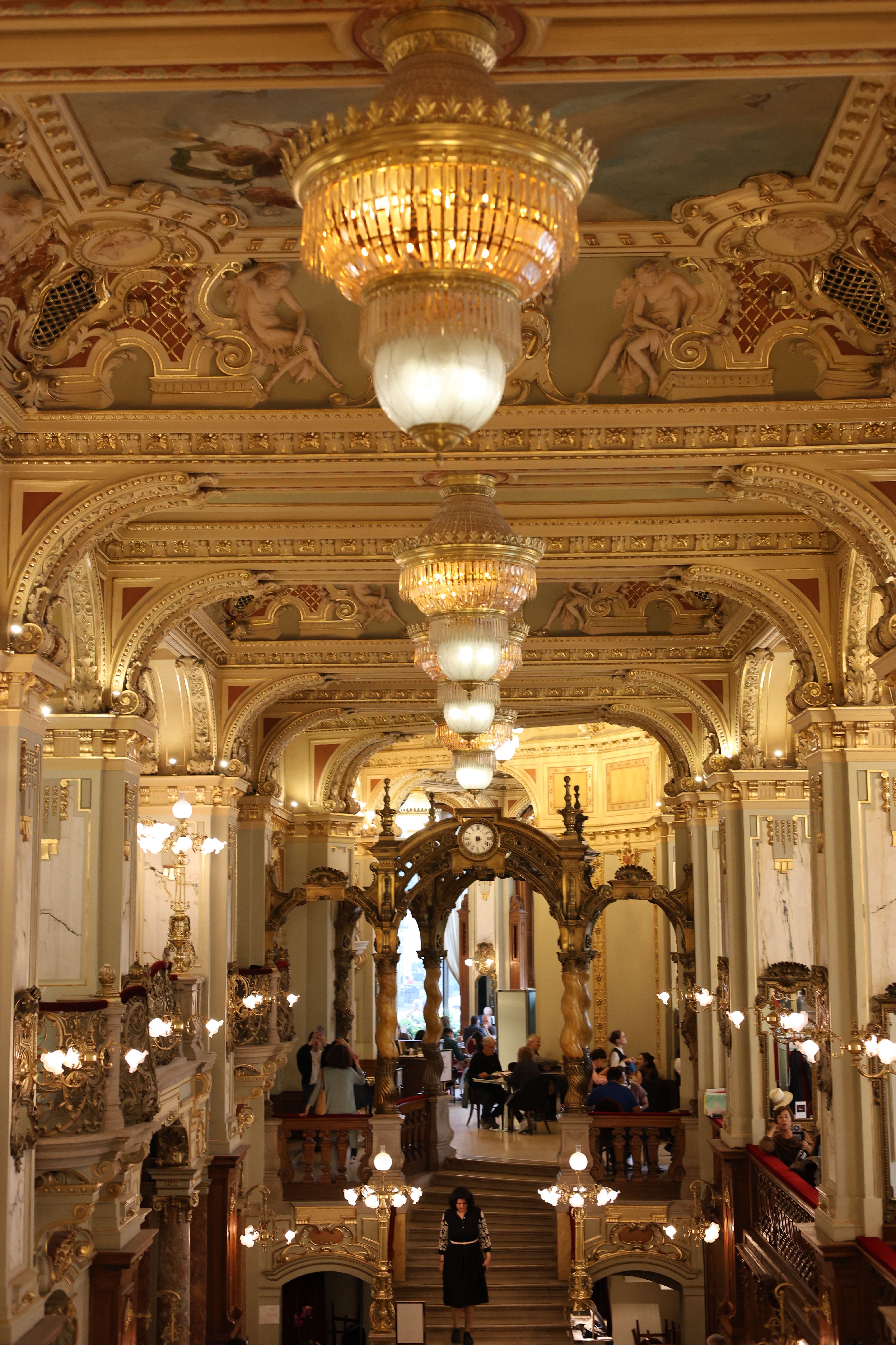 Elegant Baroque Interior of Historic Building · Free Stock Photo