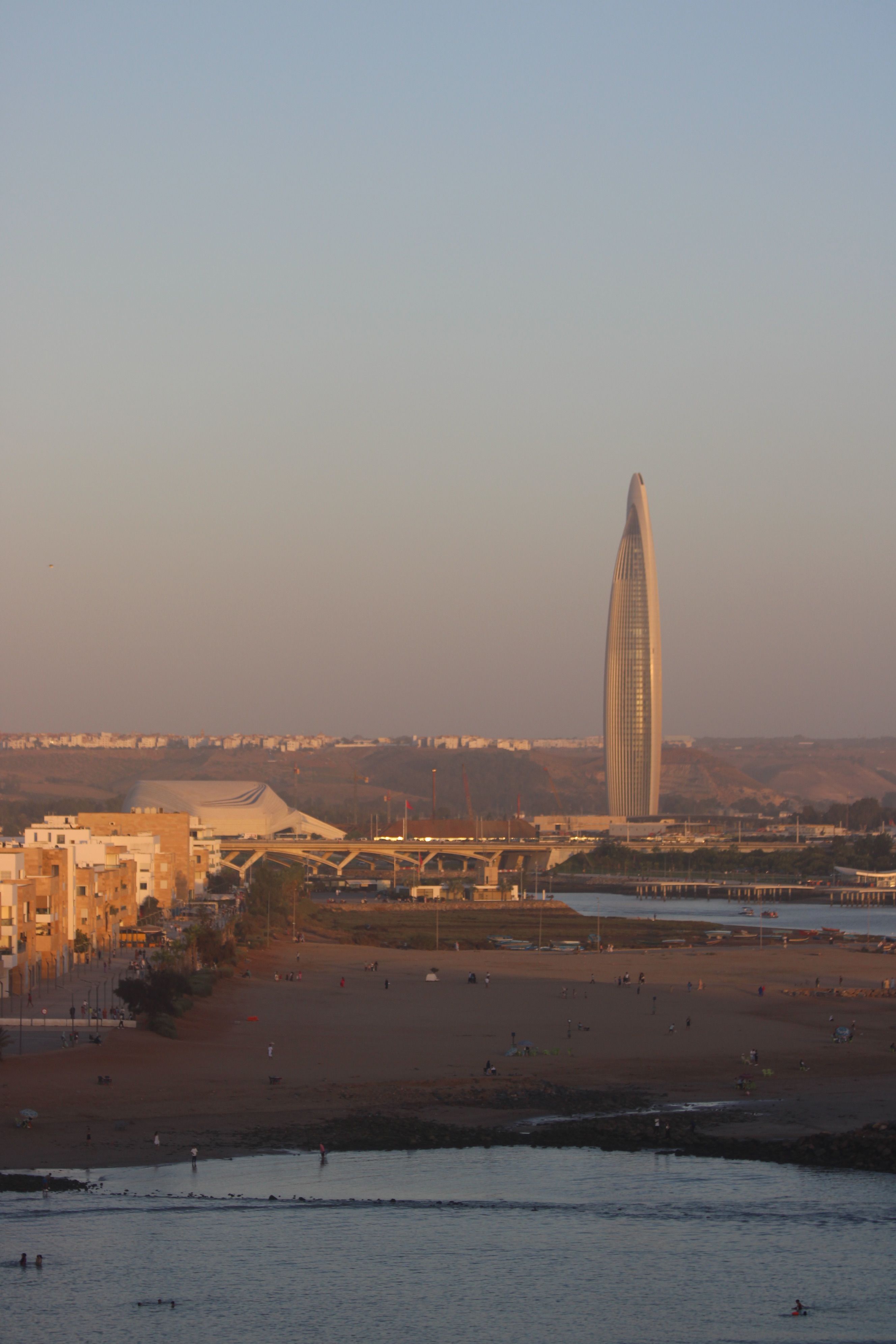Sunset View of Tower and Waterfront in Rabat, Morocco · Free Stock Photo