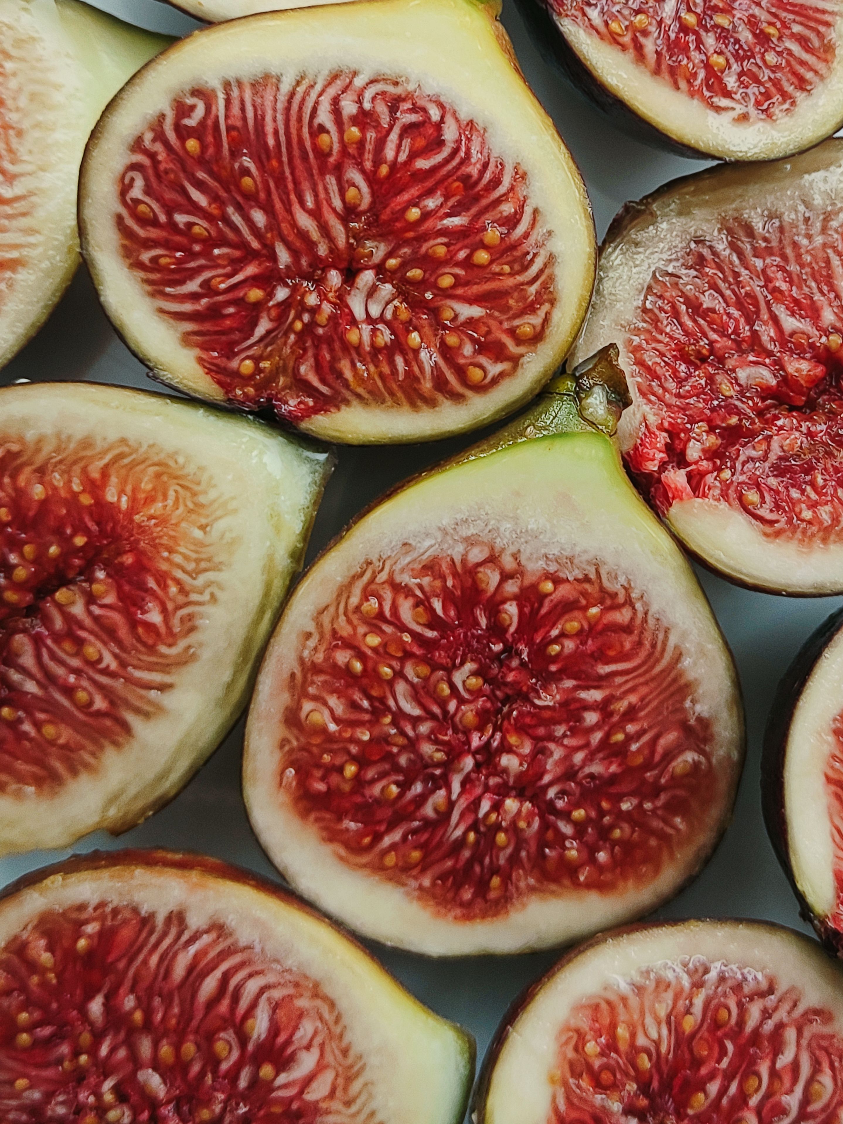 Figs Fruit Cut in Half · Free Stock Photo