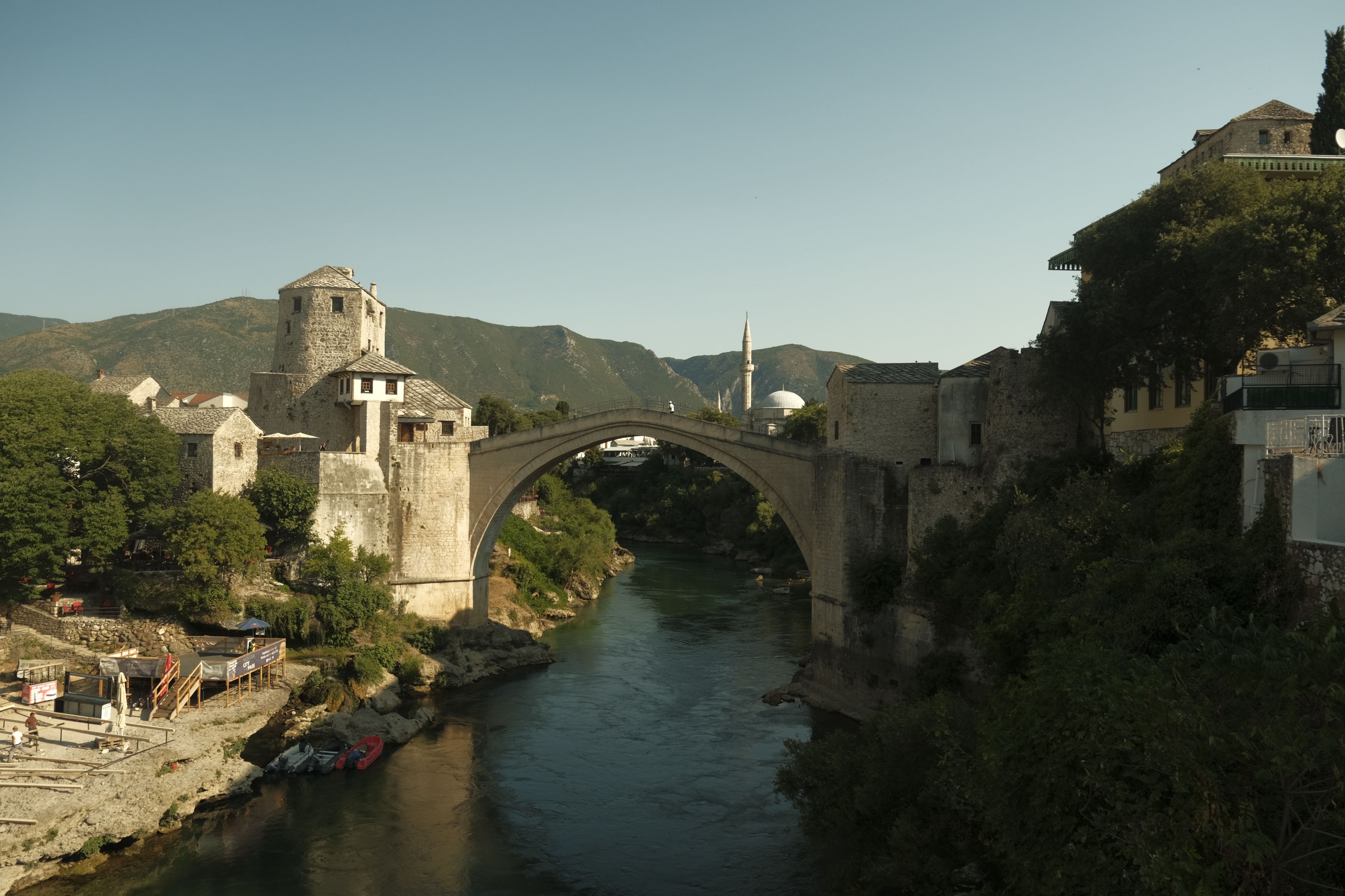 Historic Stari Most Bridge in Mostar, Bosnia · Free Stock Photo