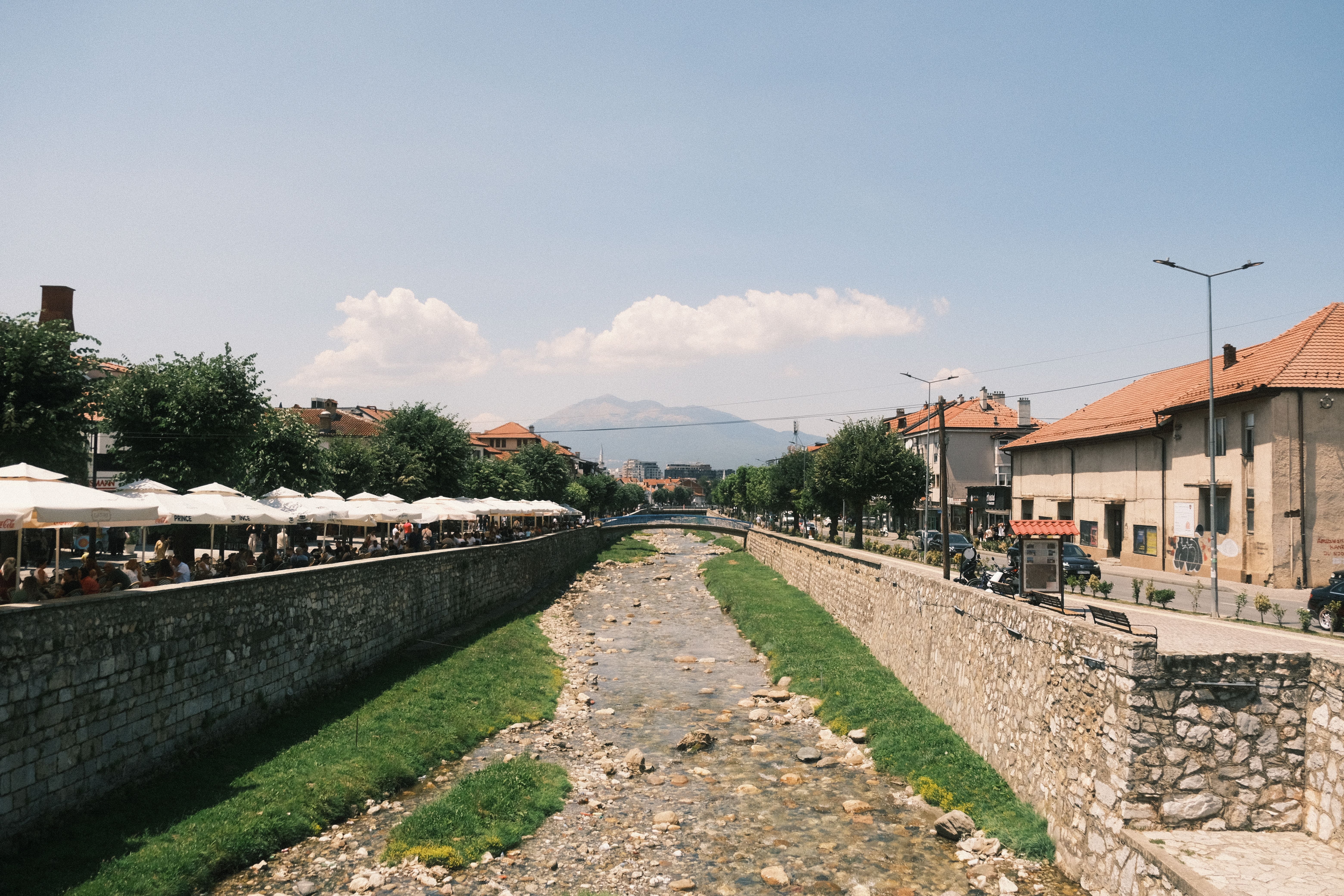 Scenic View of Prizren River and Cityscape · Free Stock Photo