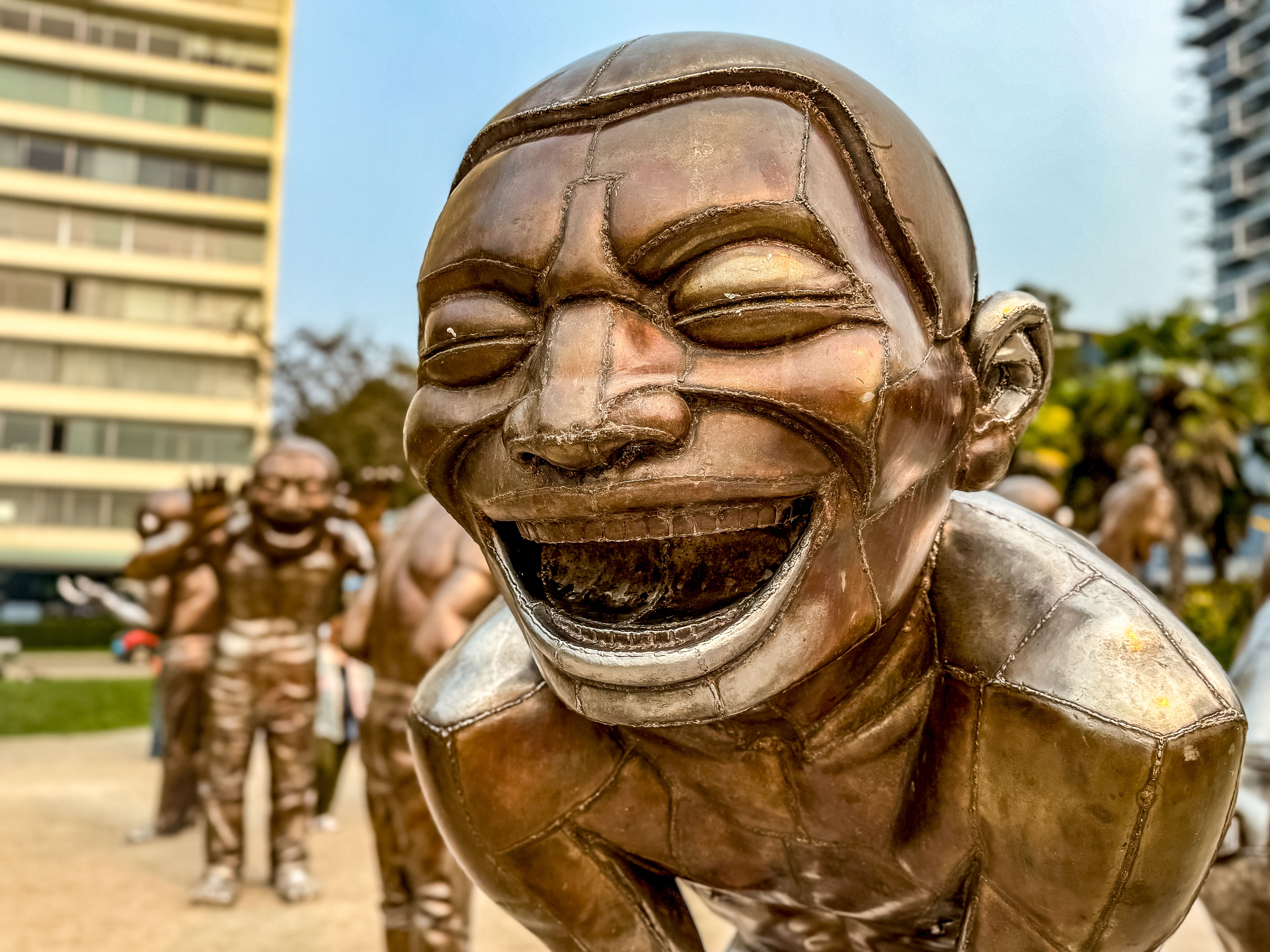 A-Maze-Ing Laughter Sculpture in Vancouver · Free Stock Photo