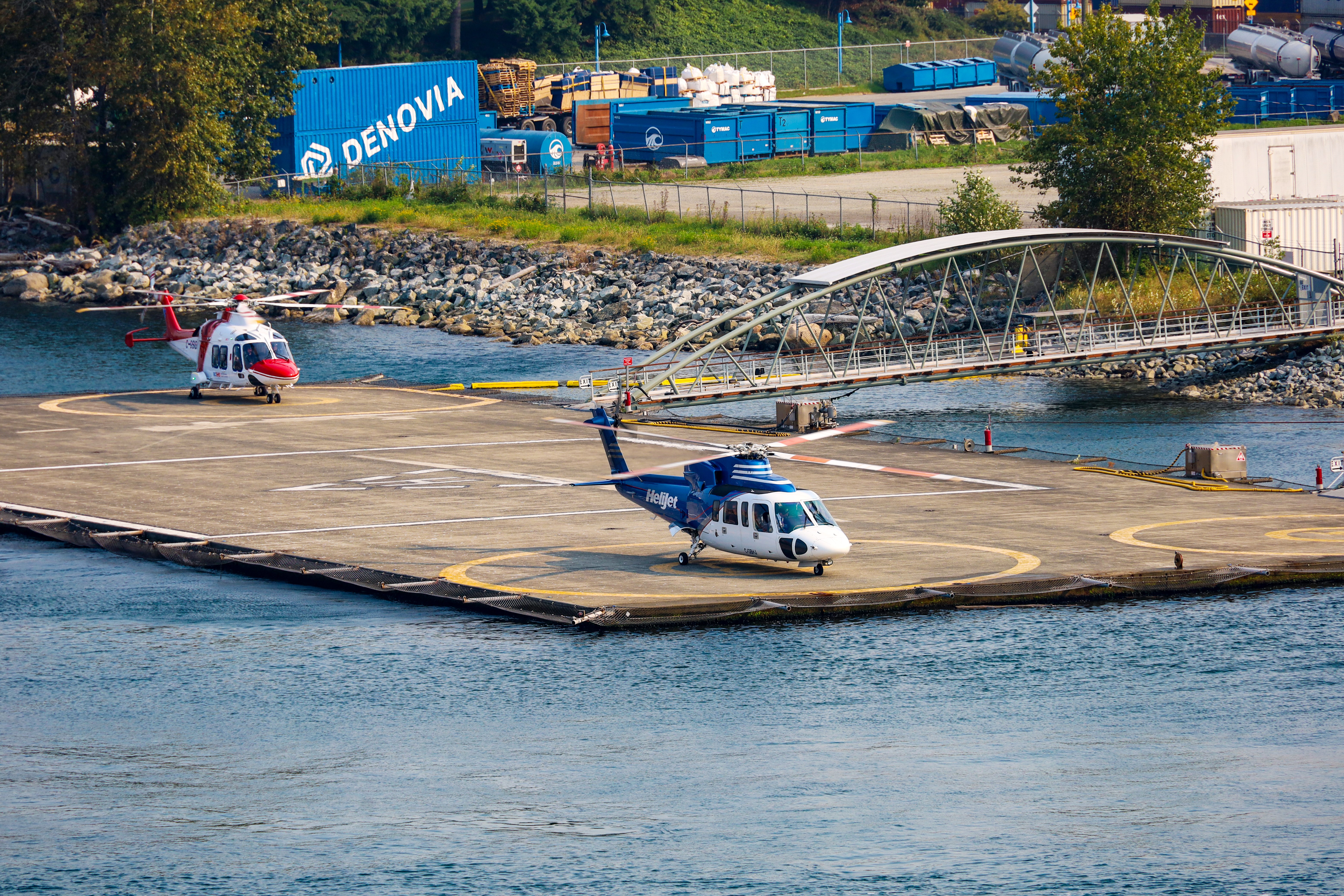 Helicopter Helipad in Vancouver, Canada · Free Stock Photo
