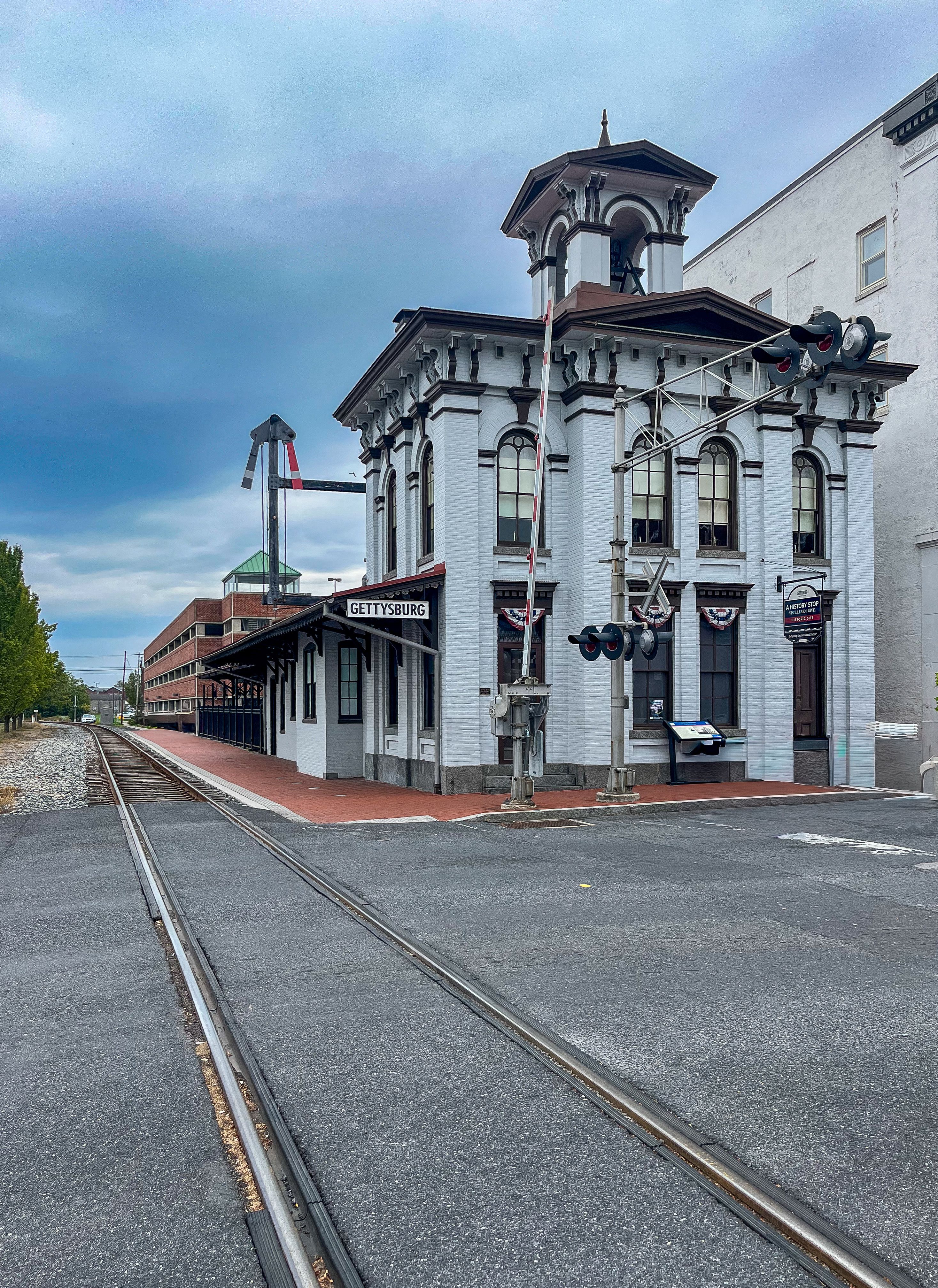 Historic Gettysburg Train Station Architectural View · Free Stock Photo