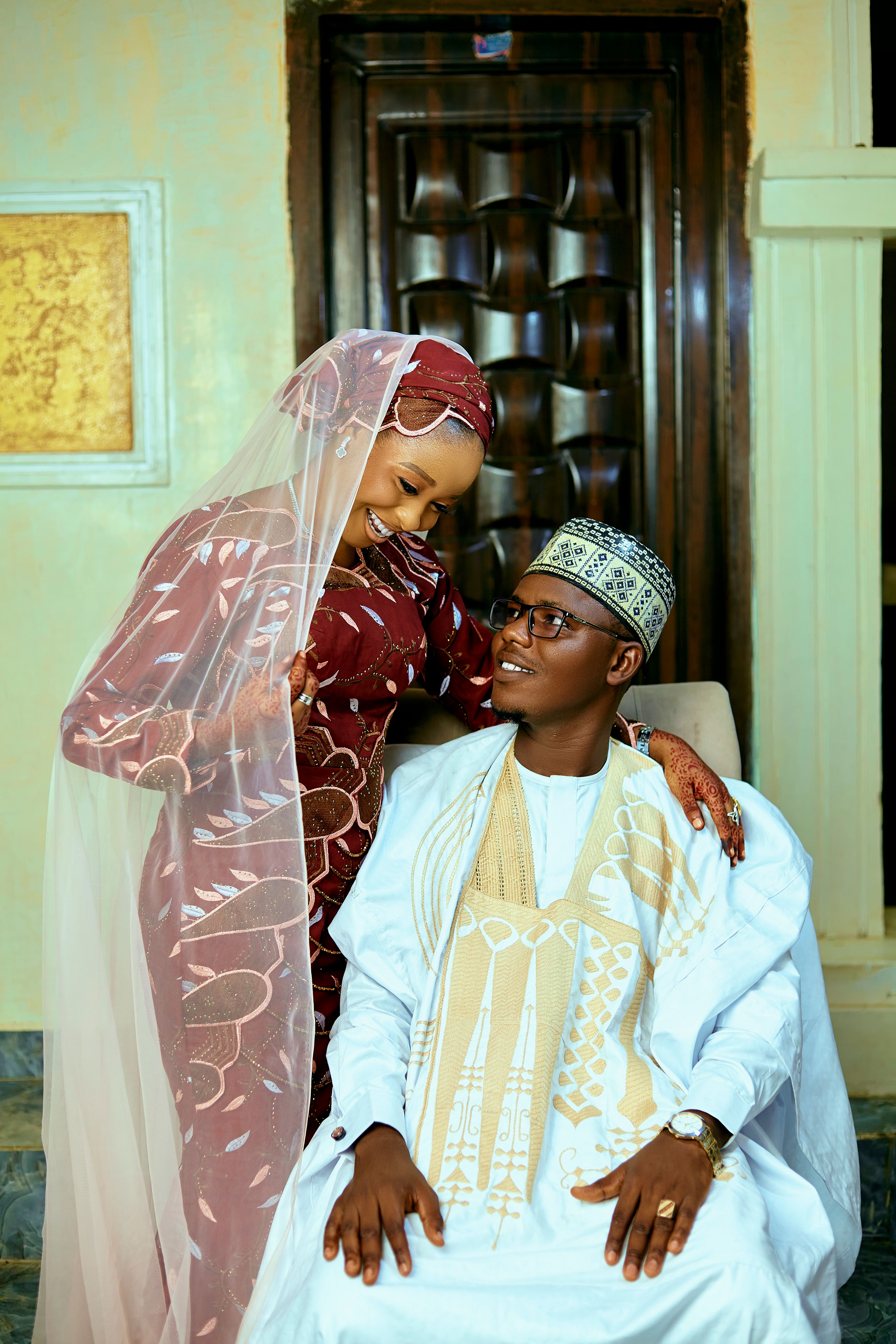 Traditional African Wedding Attire Celebration · Free Stock Photo