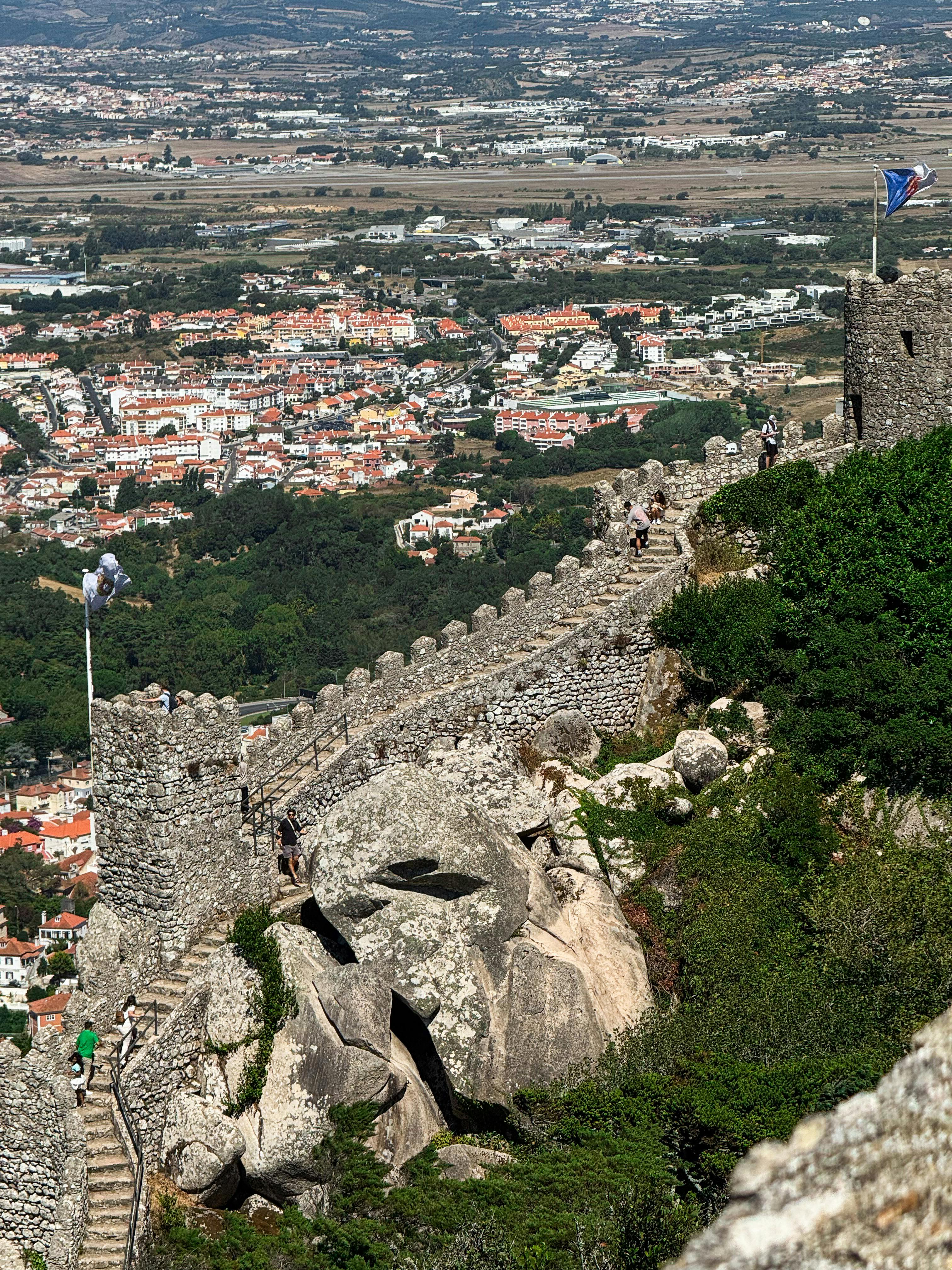 Những Bức Tường Thành Cổ Nhìn Ra Sintra, Bồ đào Nha · Ảnh có sẵn miễn phí