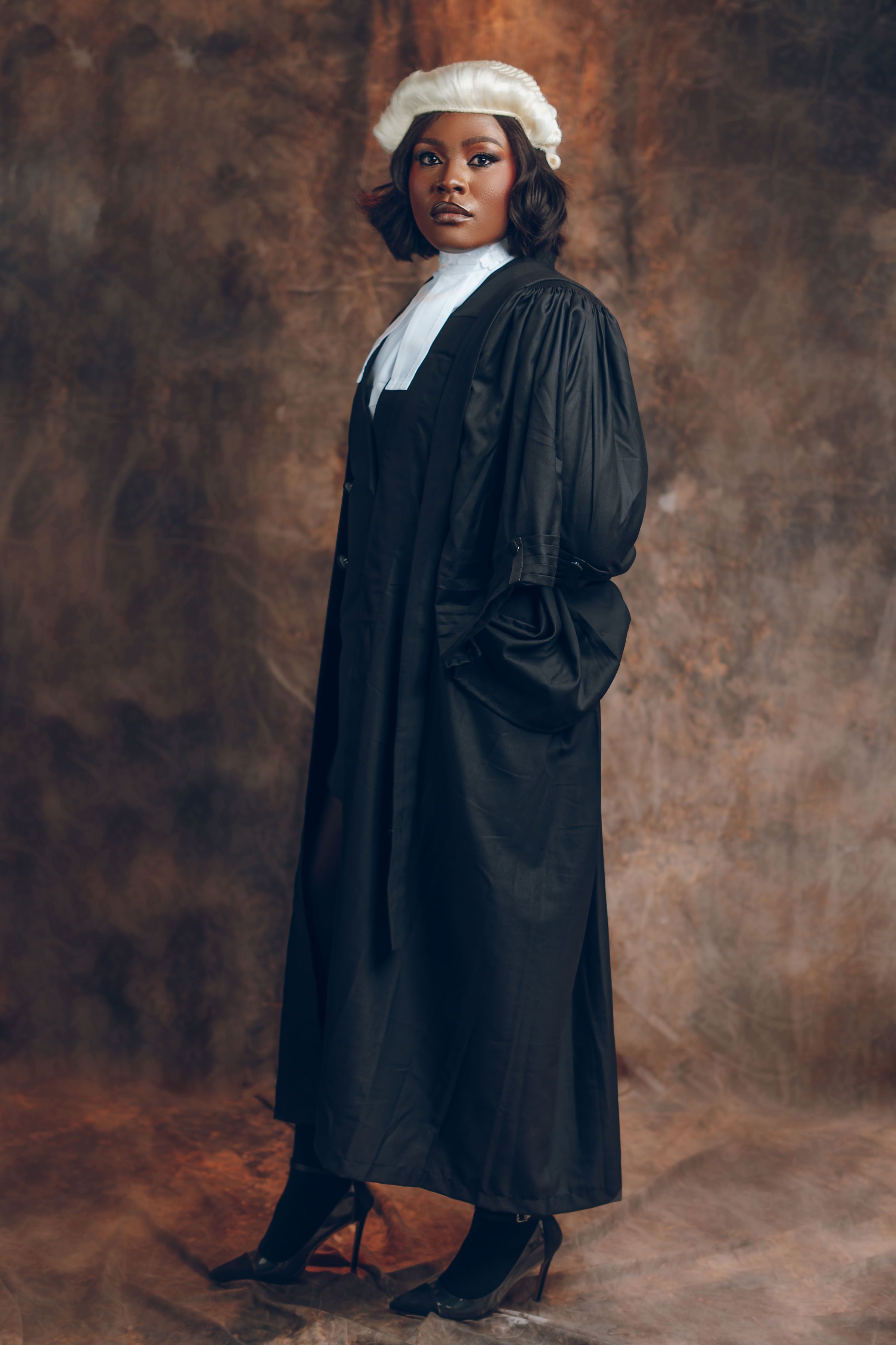 Portrait of Confident Female Barrister in Robes · Free Stock Photo