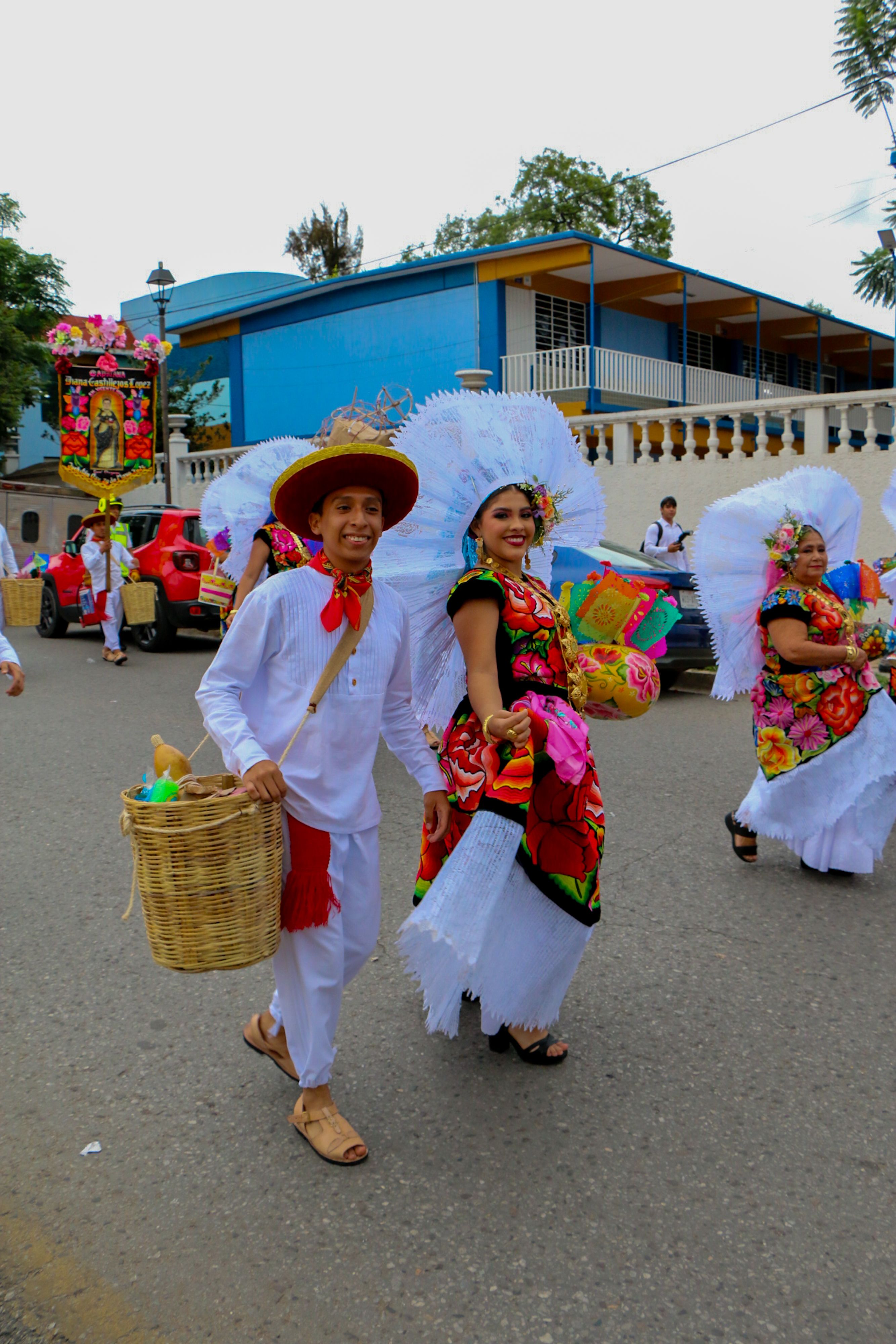 Colorful Traditional Parade Celebration in Street · Free Stock Photo