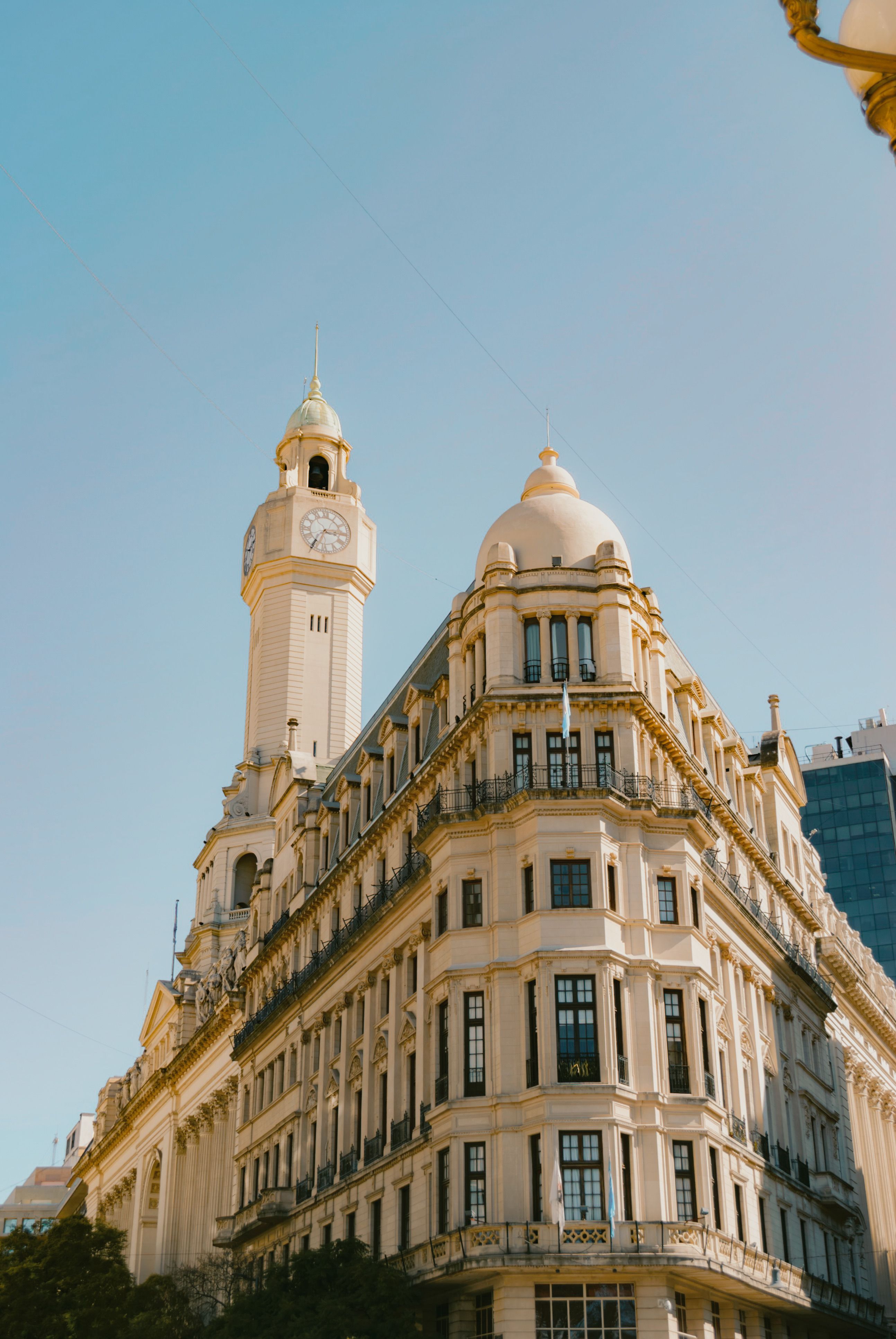 Historic Clock Tower in Buenos Aires · Free Stock Photo
