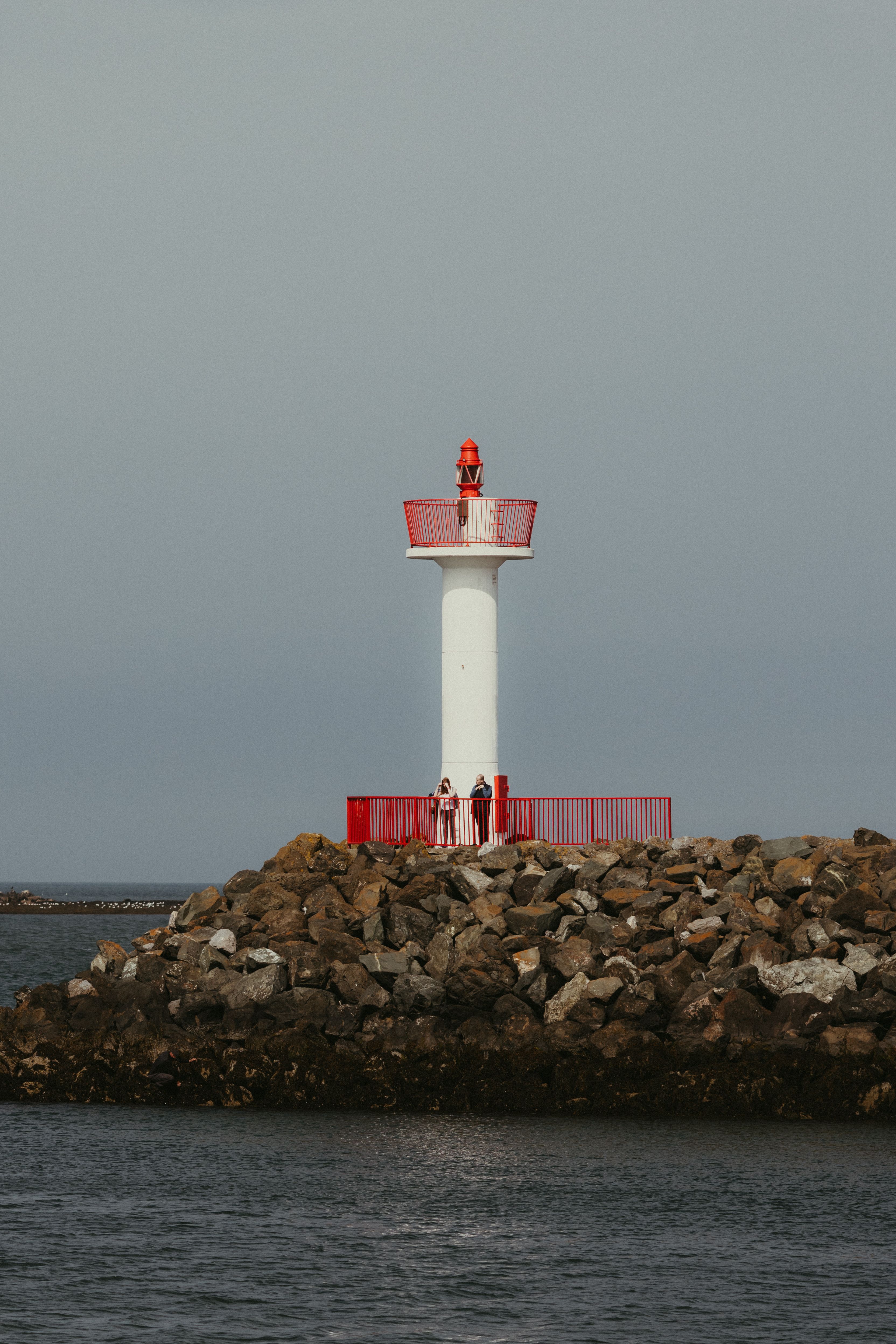 Picturesque Howth Lighthouse on Rocky Shore · Free Stock Photo