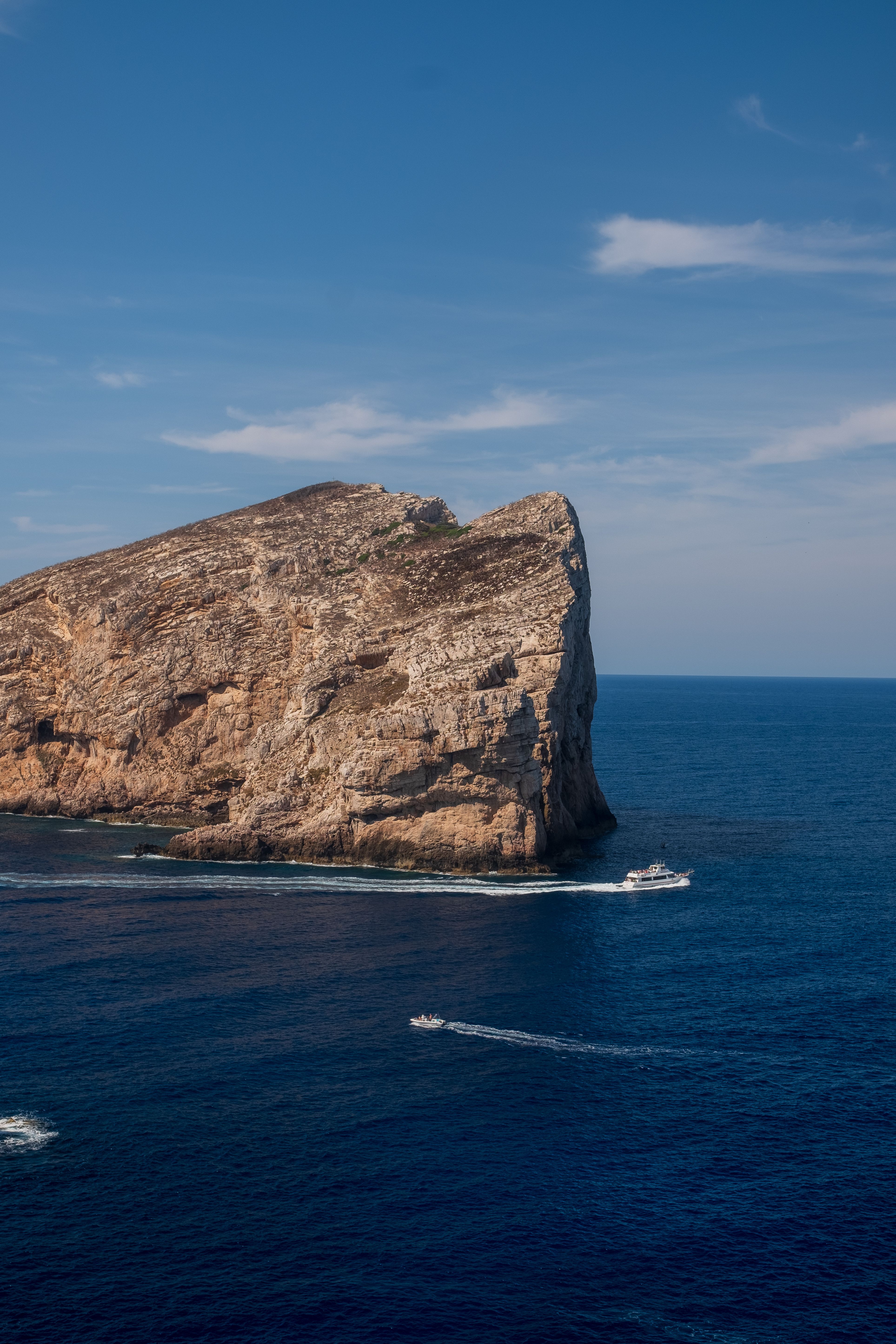 Majestic Rock Formation in Mediterranean Sea · Free Stock Photo
