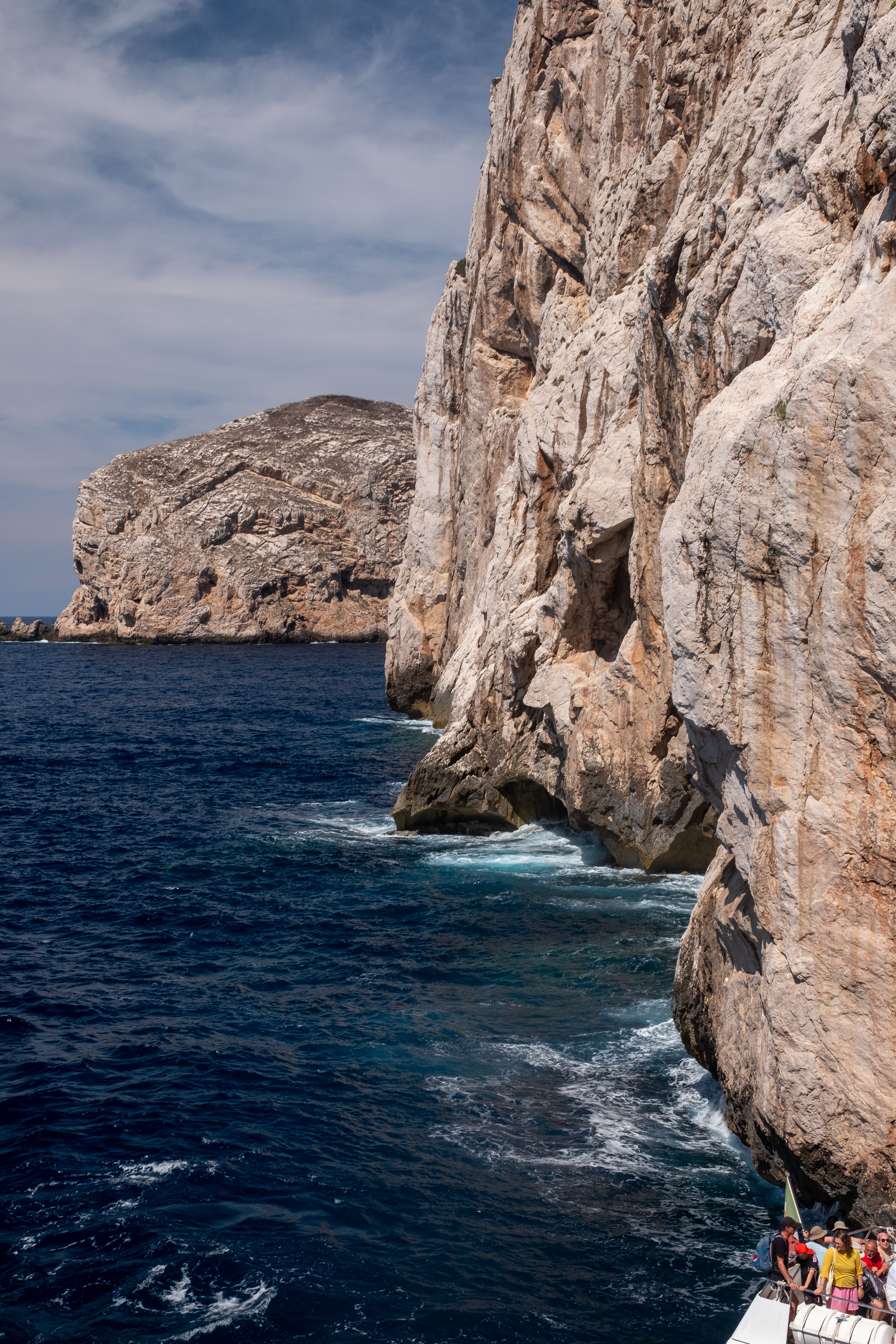 Dramatic Cliffs and Deep Blue Sea Scenic View · Free Stock Photo