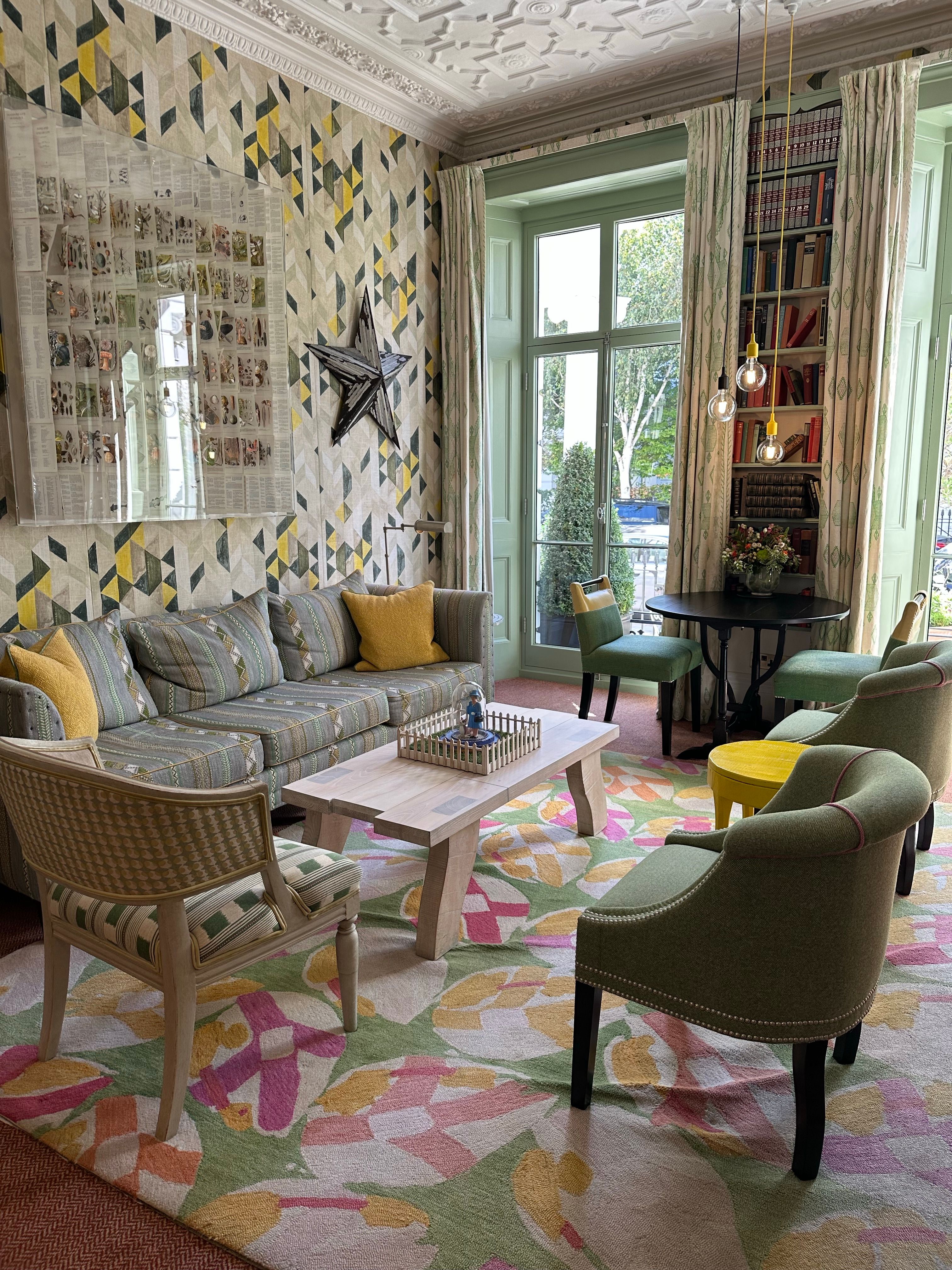 Colorful Modern Living Room Interior Design · Free Stock Photo