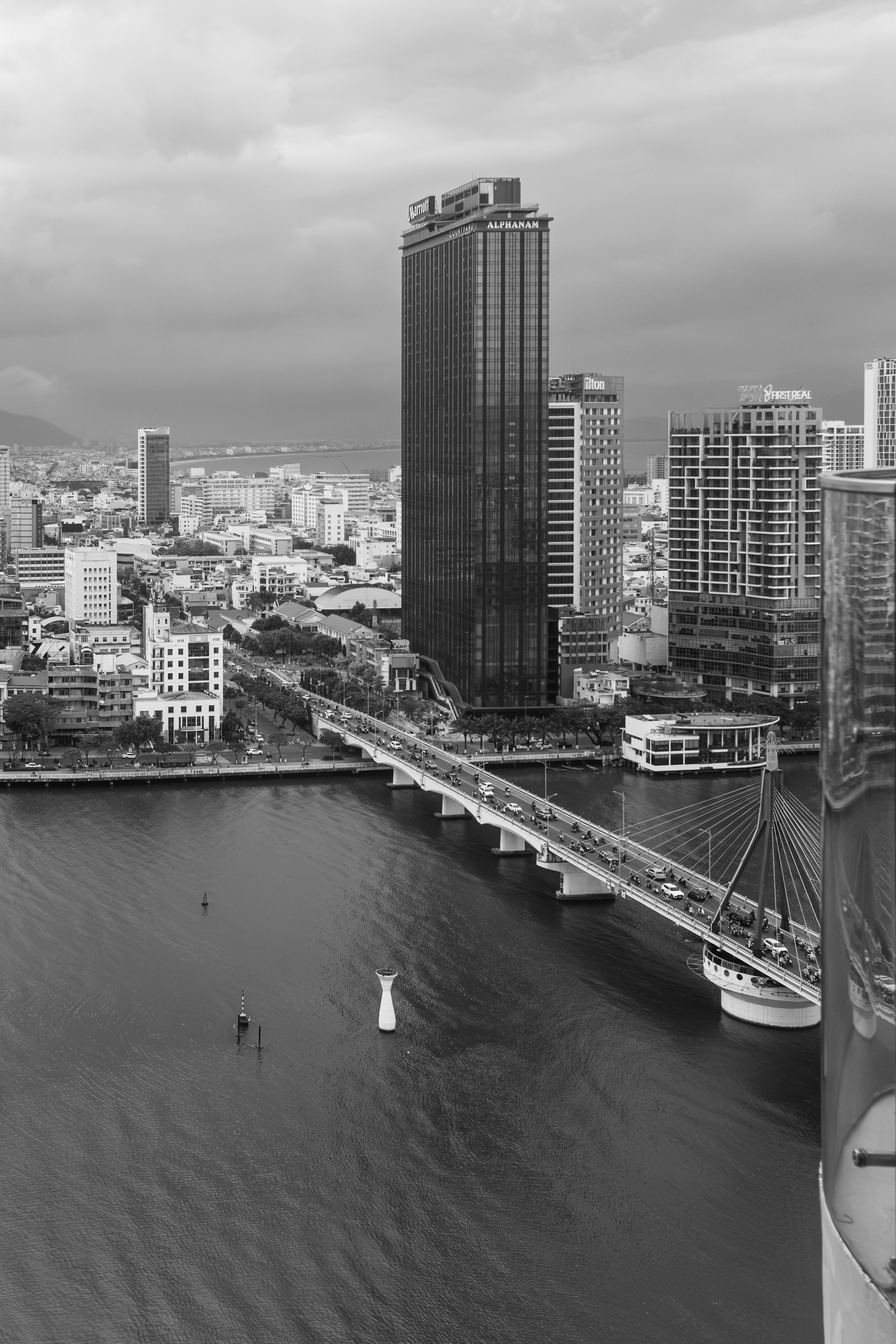 Aerial View of Downtown City Skyline · Free Stock Photo
