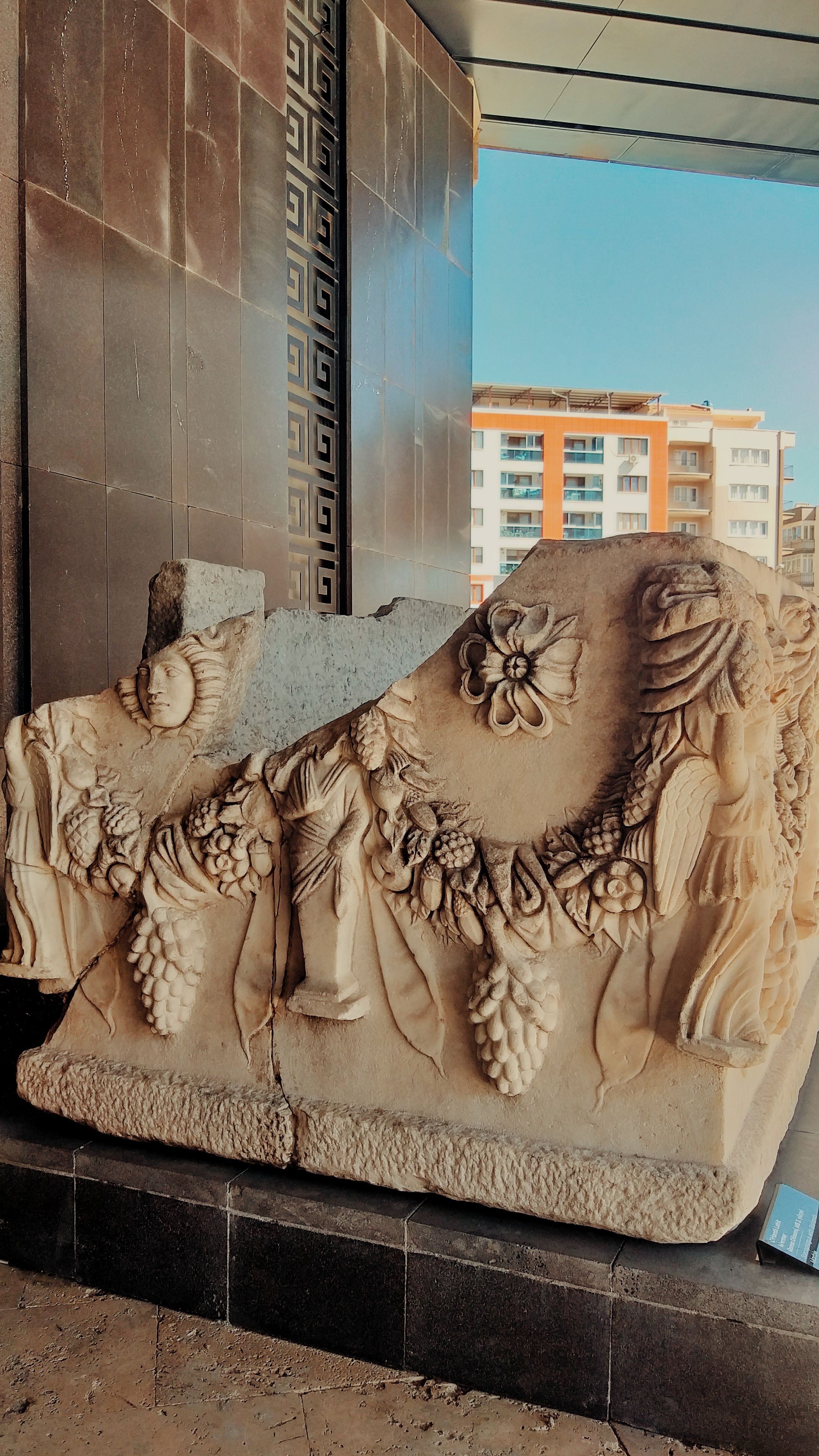 Ancient Roman Marble Sculpted Base in Manisa · Free Stock Photo