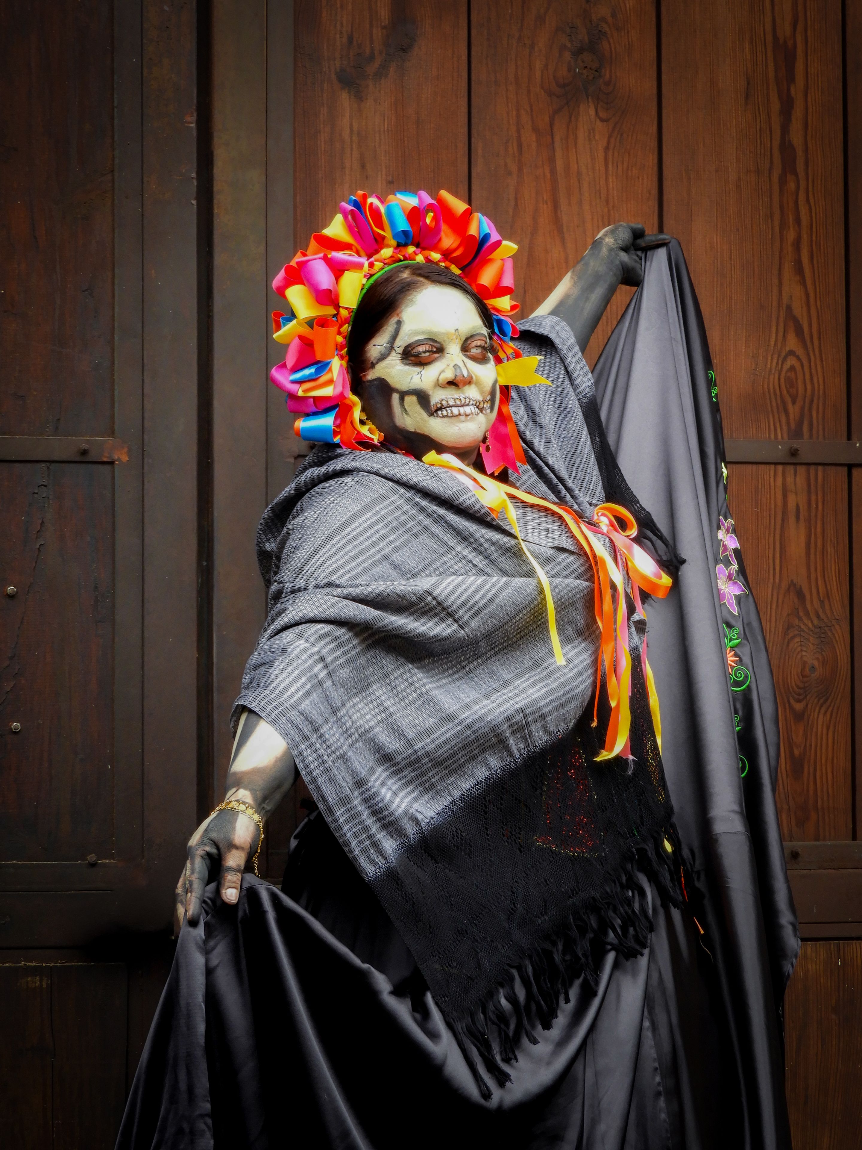 Colorful Catrina Celebrates Día de los Muertos · Free Stock Photo