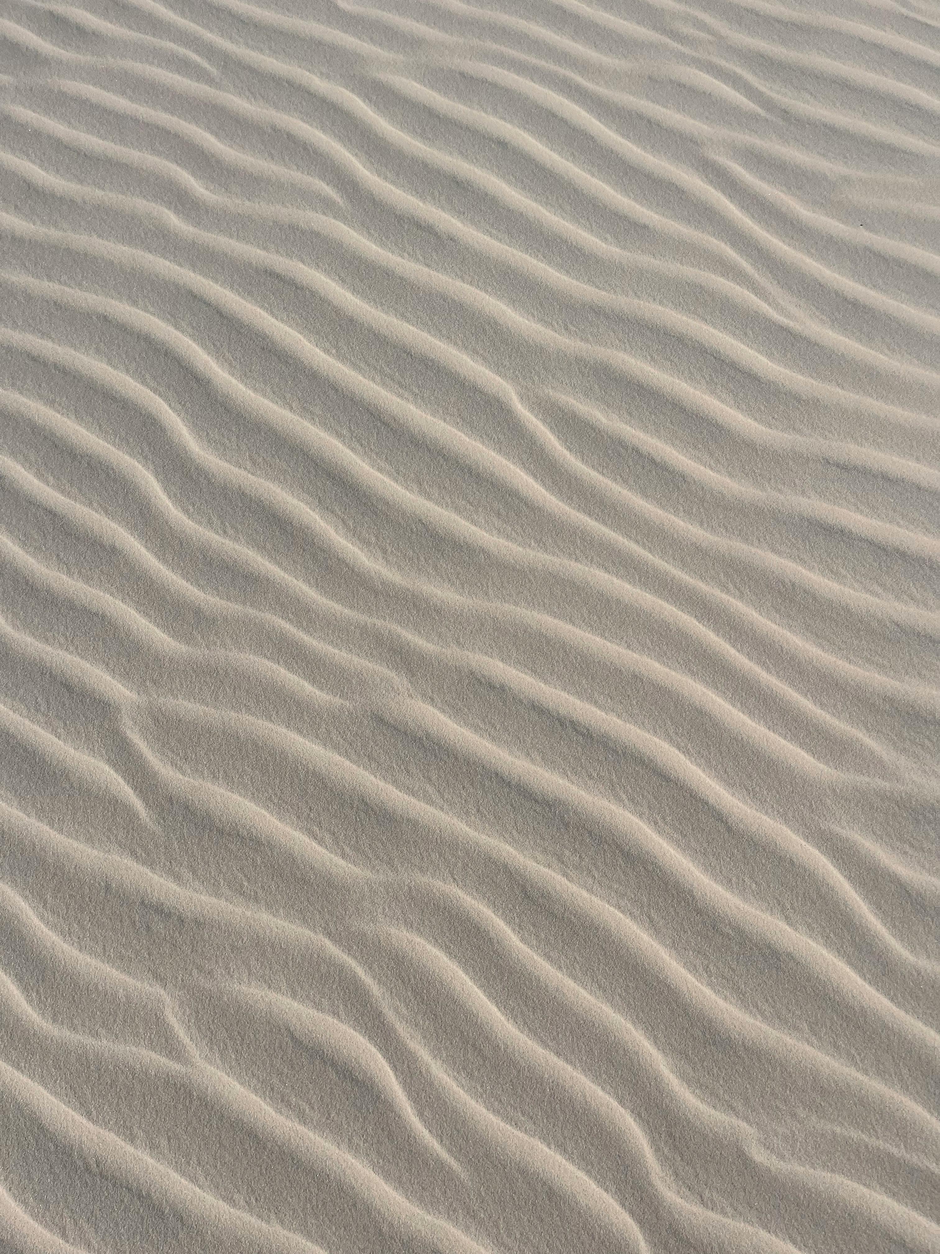 Wavy Sand Texture in Desert Landscape · Free Stock Photo