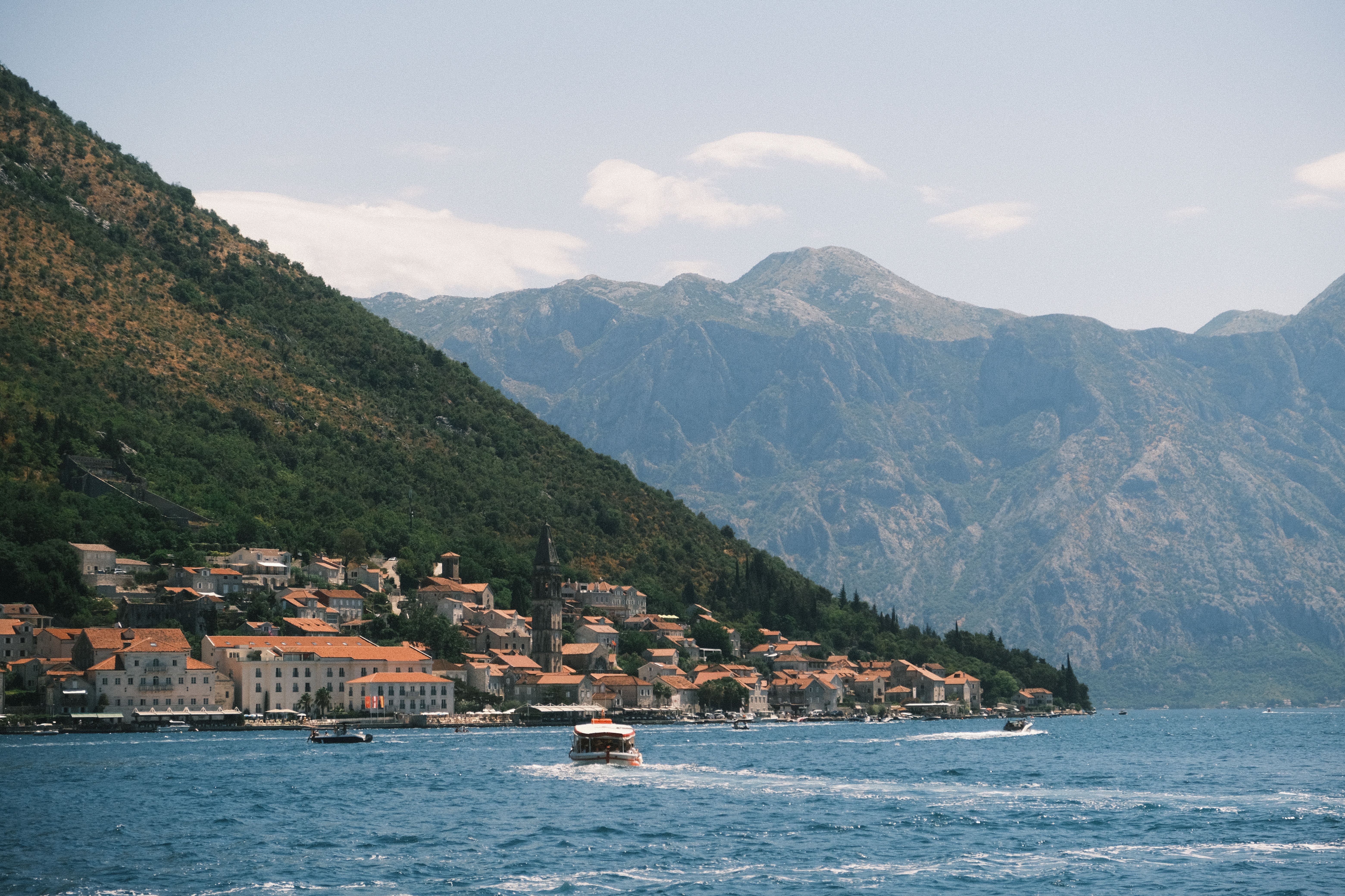 Scenic View of Perast by Bay of Kotor · Free Stock Photo