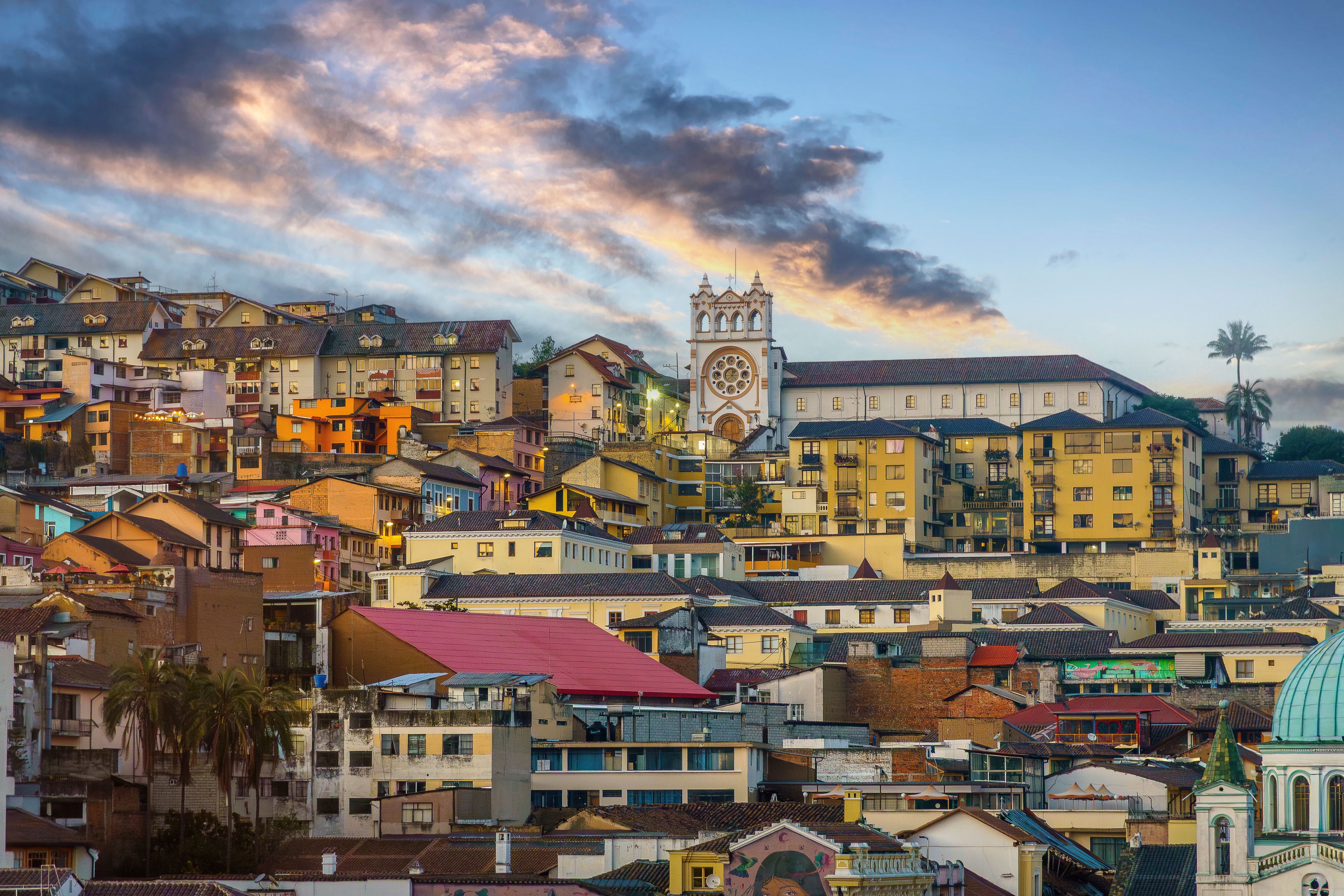 Colorful Skyline of Antananarivo at Sunset · Free Stock Photo