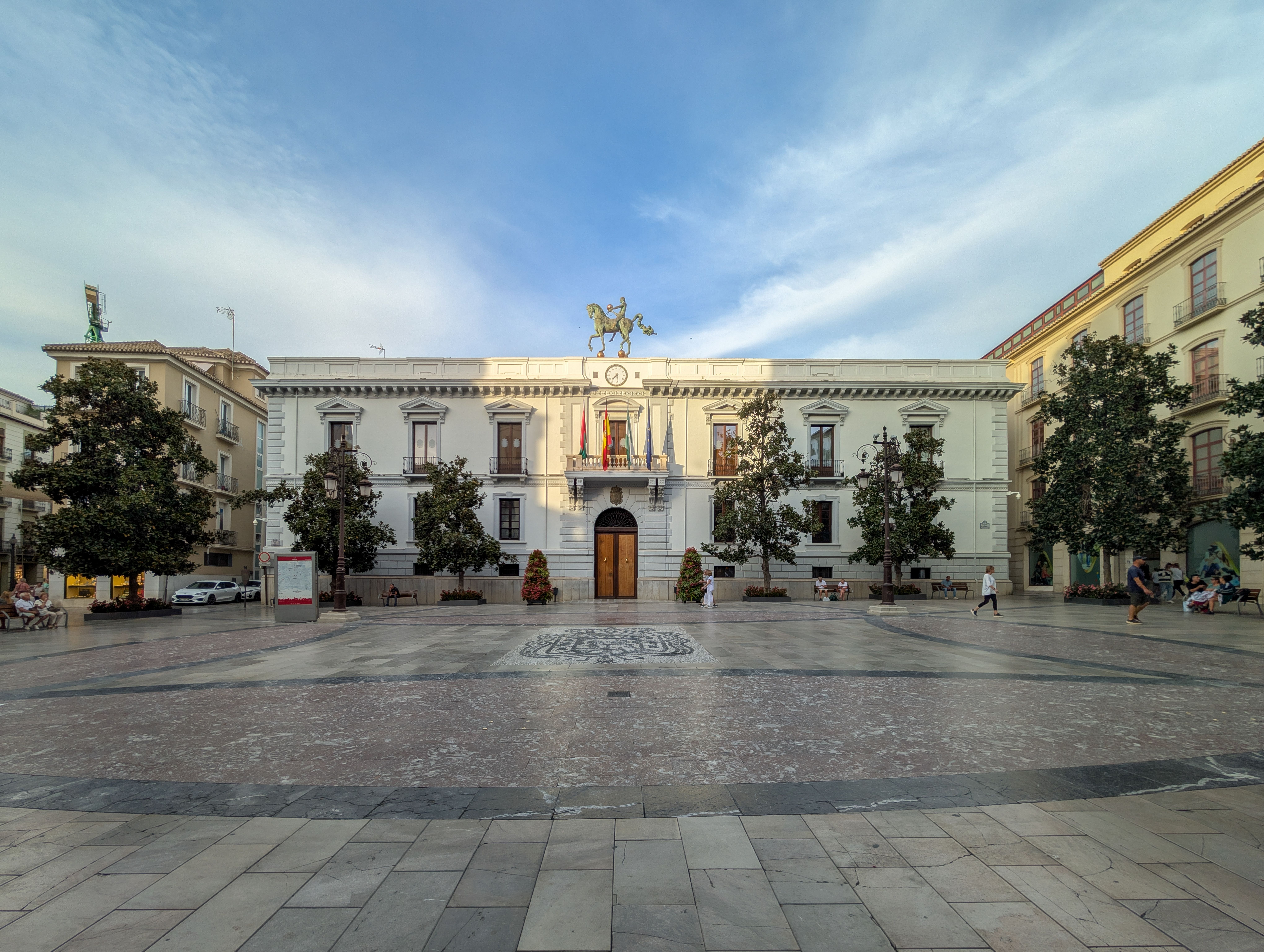 Historic Granada Town Hall and Square in Spain · Free Stock Photo