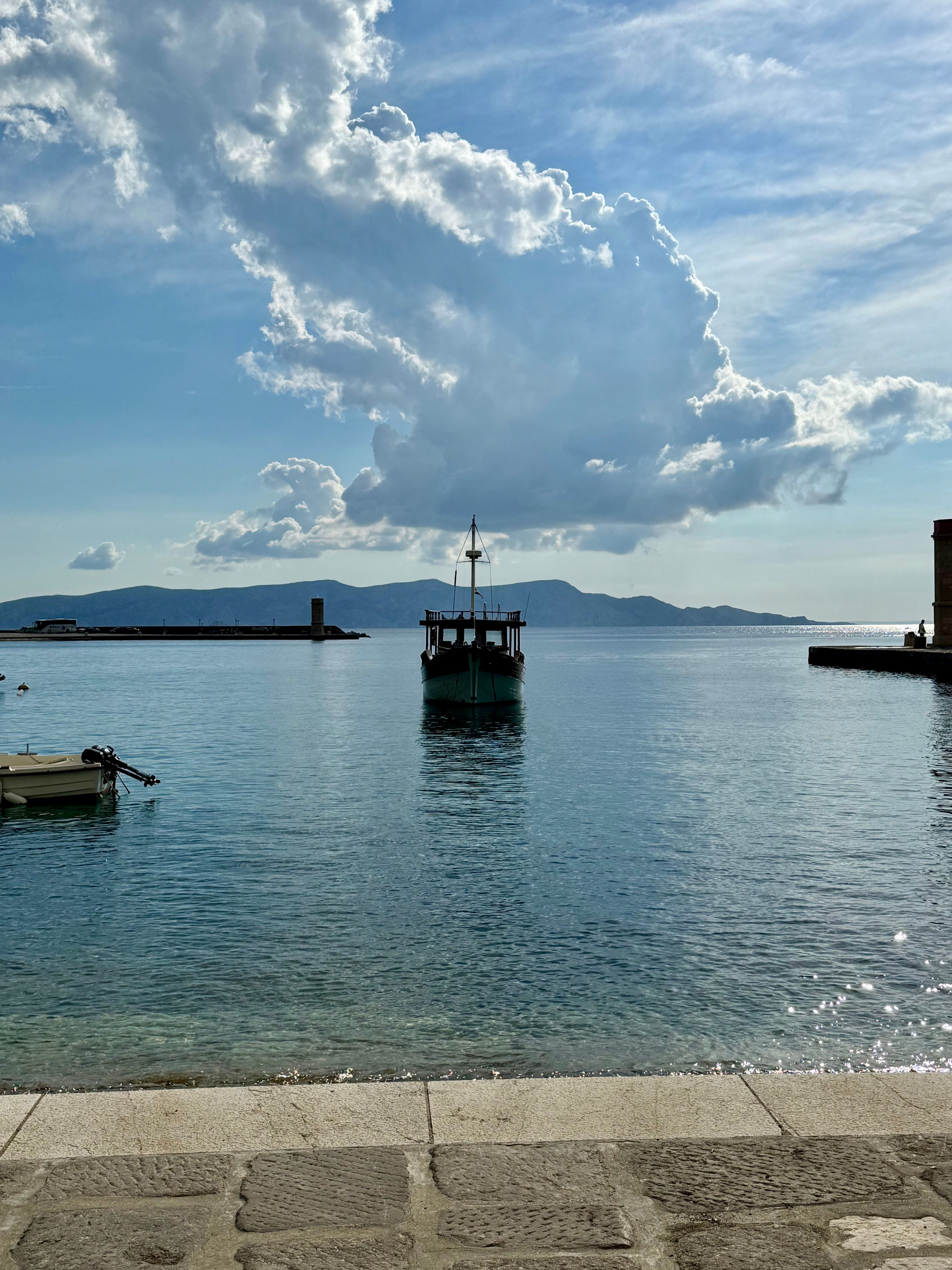 Serene Day at Senj Harbor, Croatia · Free Stock Photo