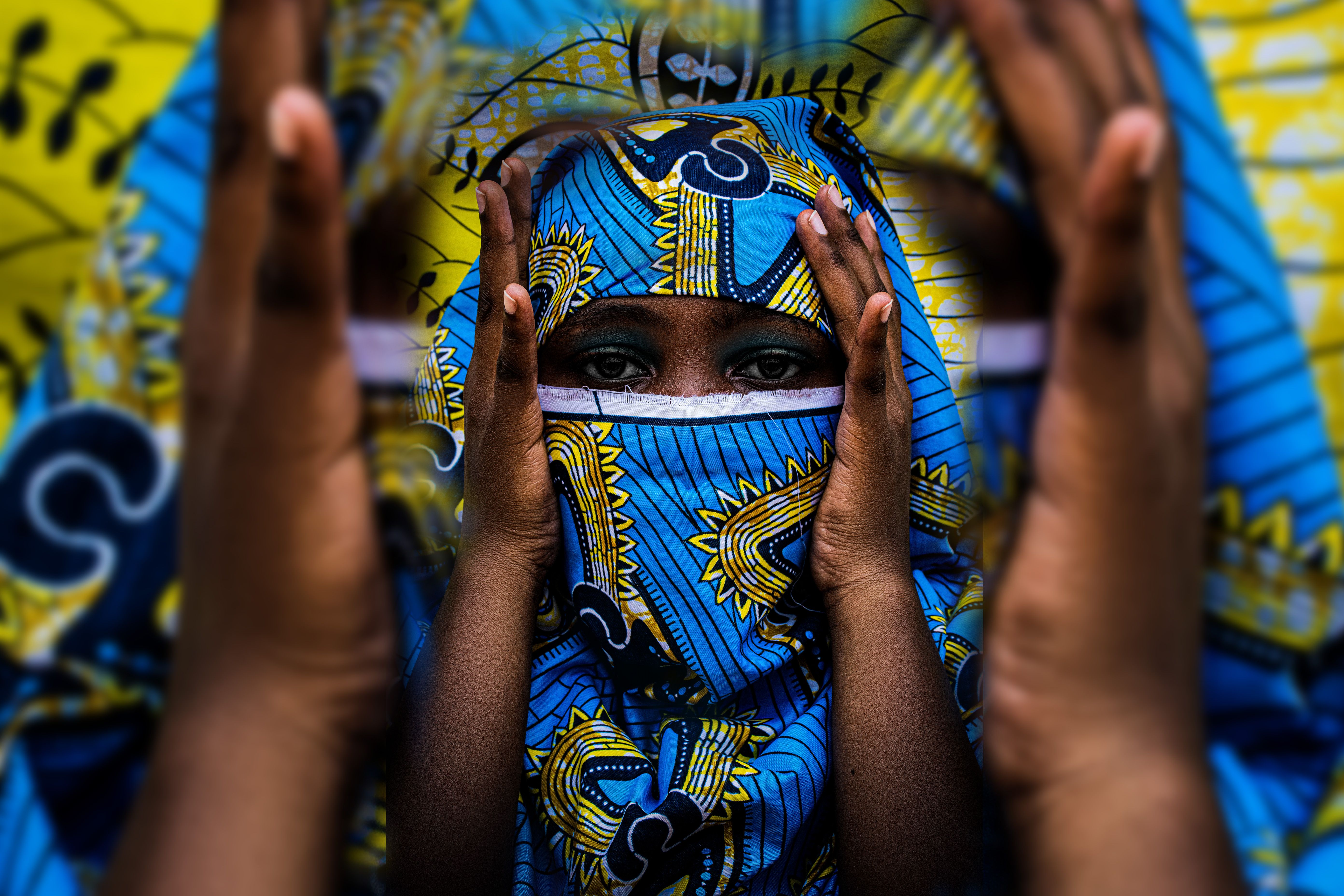 Colorful Traditional Cultural Portrait · Free Stock Photo