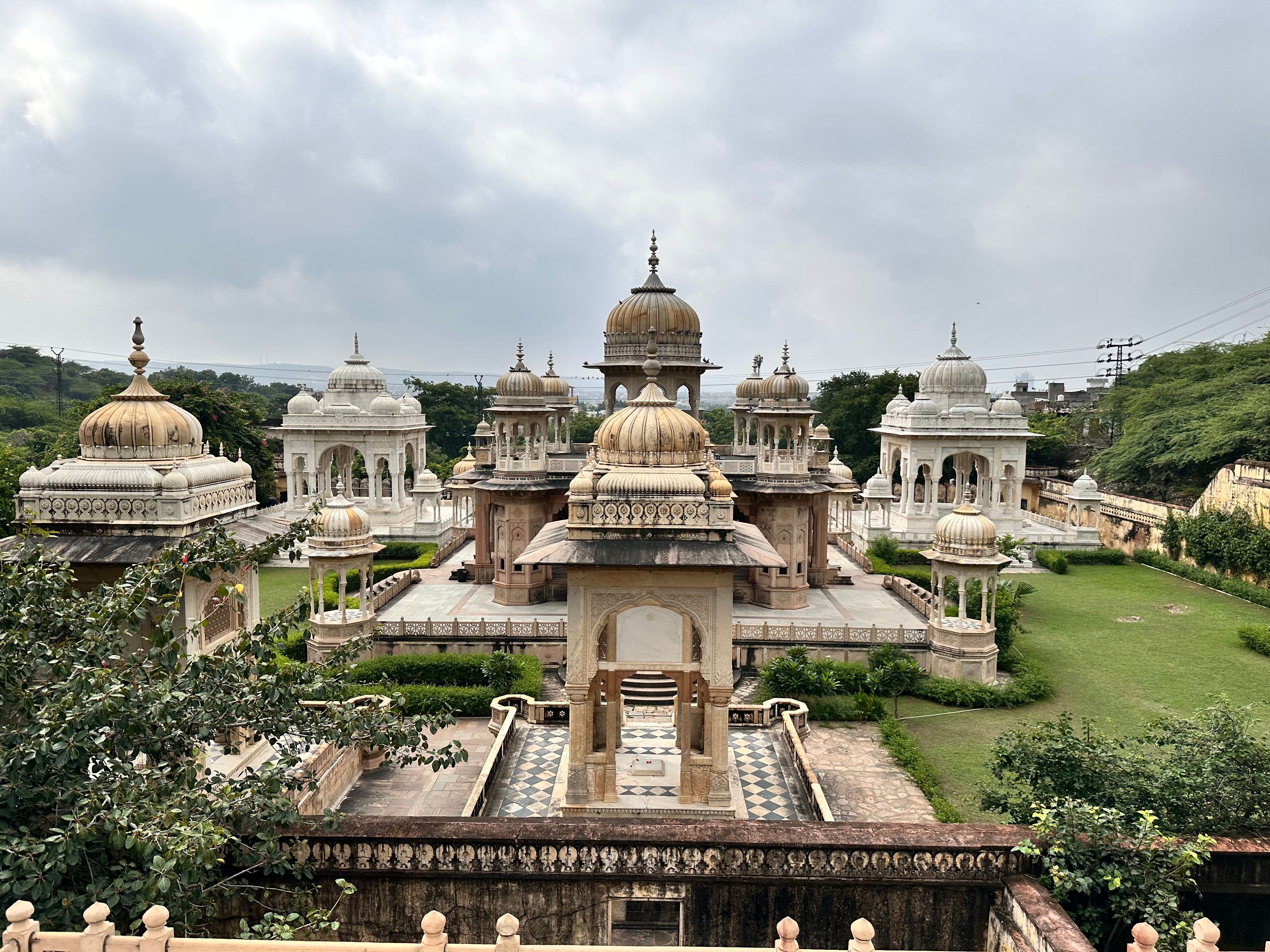 Ornate Indian Architecture with Domes and Gardens · Free Stock Photo