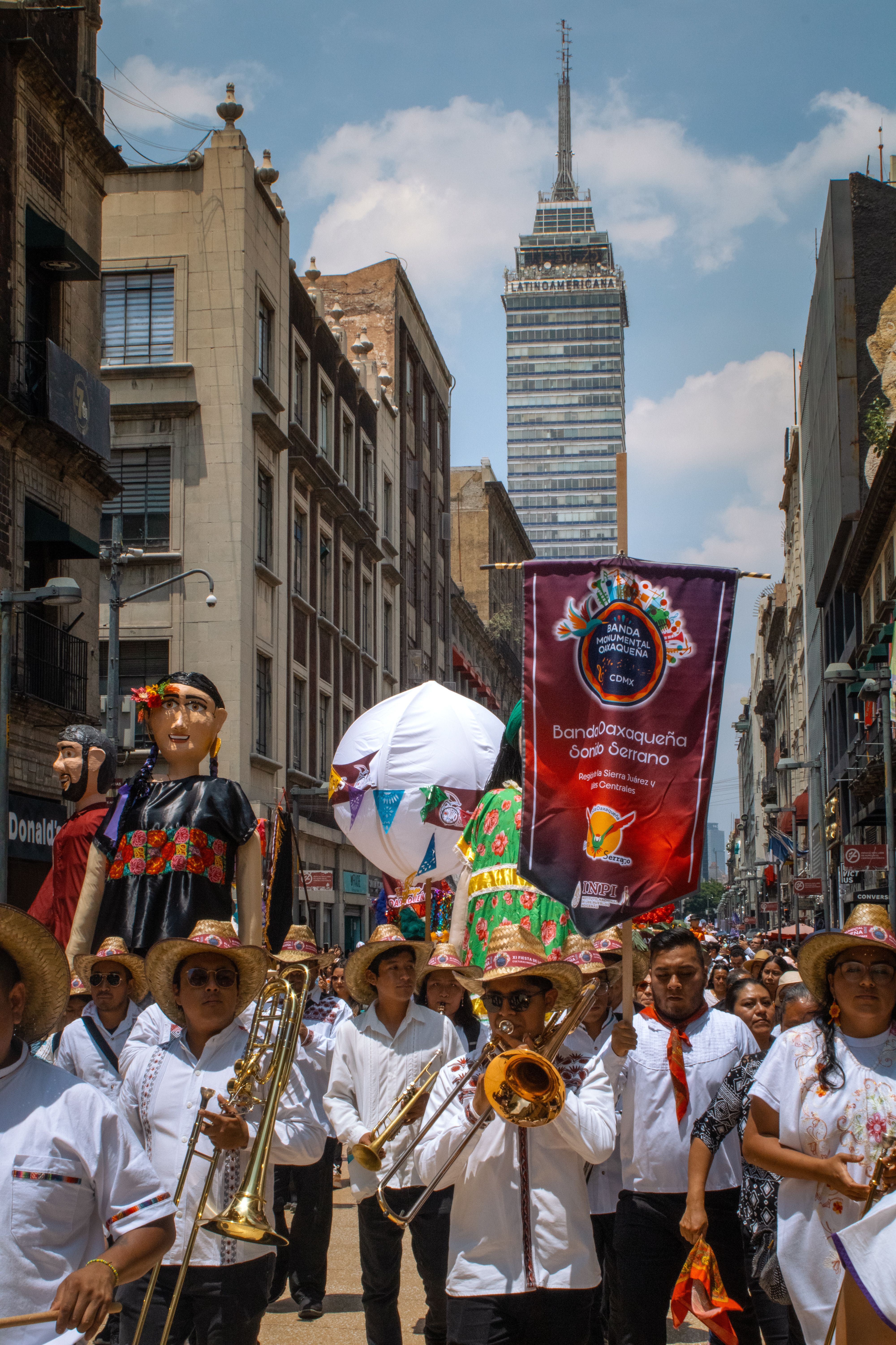 Colorful Mexican Parade in Mexico City · Free Stock Photo