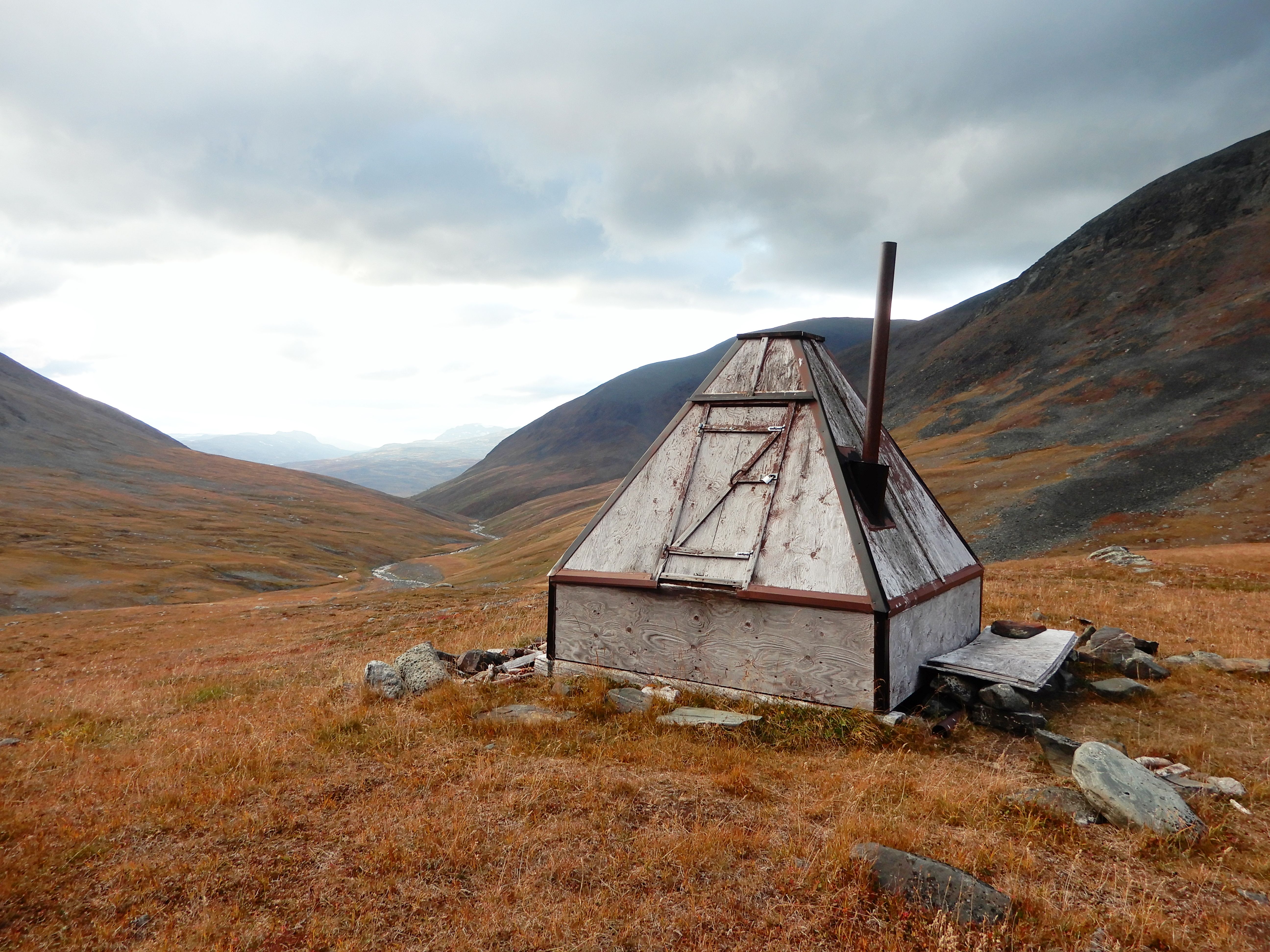 Rustic Wooden Hut in Swedish Lapland Autumn · Free Stock Photo