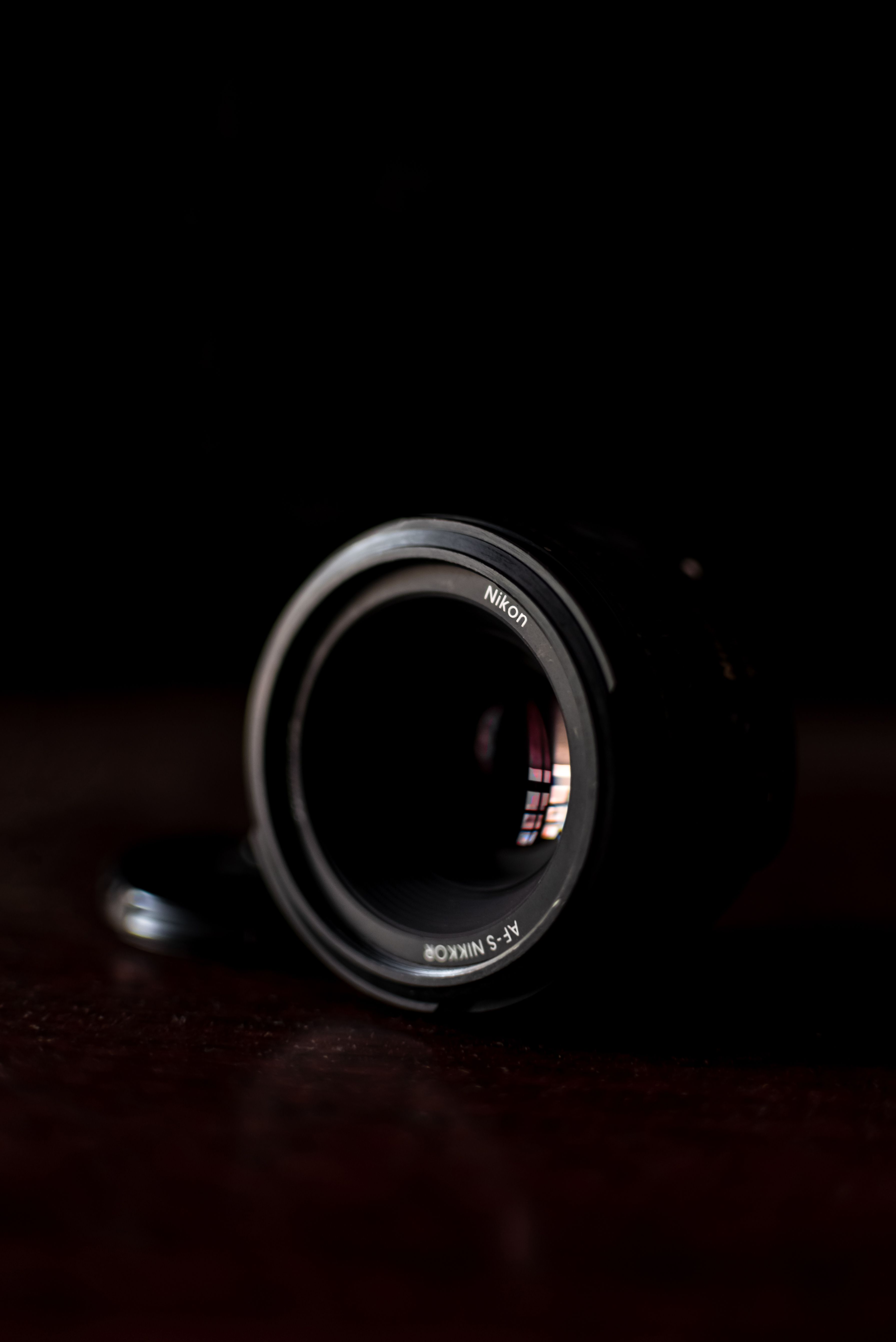 Camera Lens in Dark · Free Stock Photo