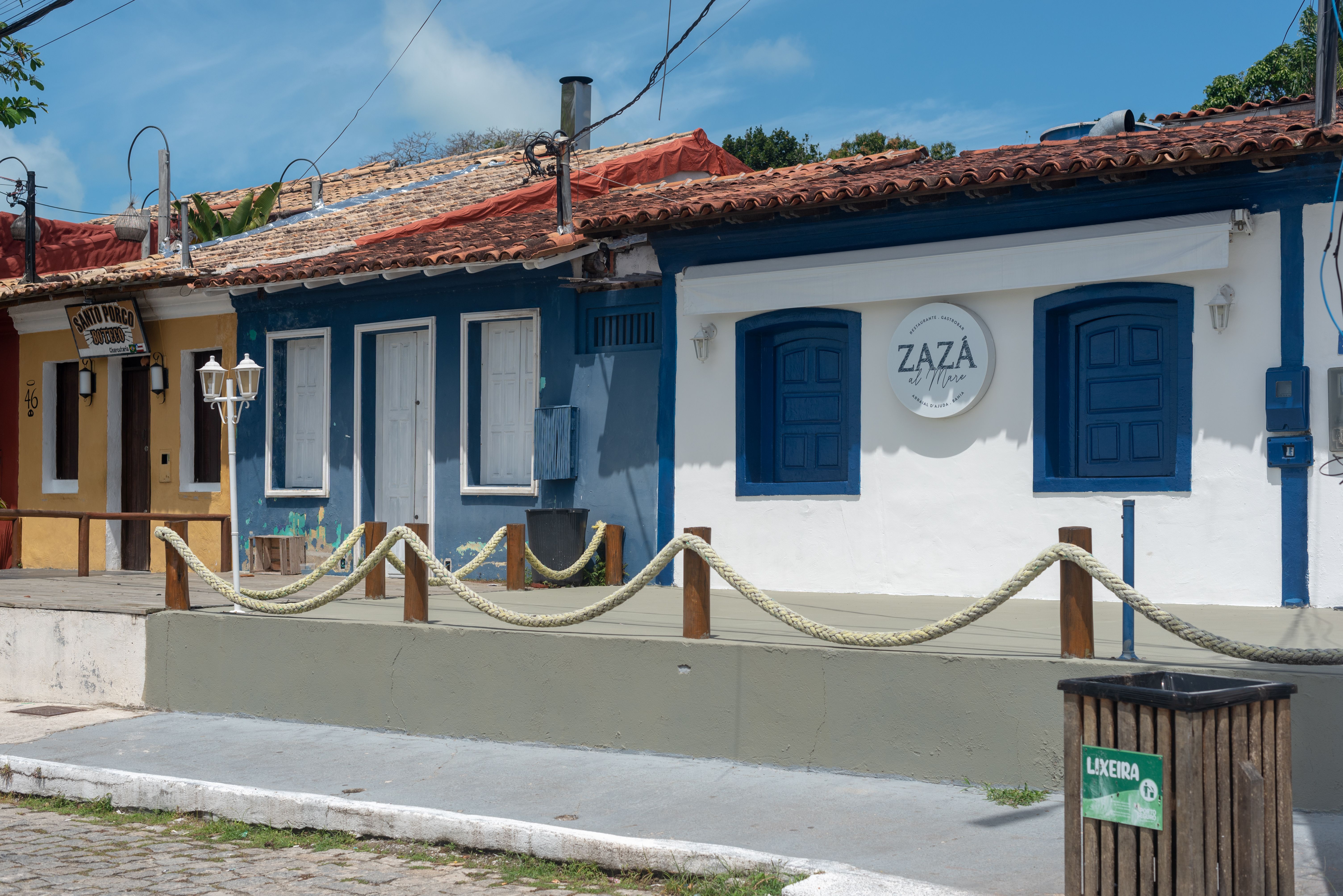 Colorful Brazilian Street Scene in Bahia · Free Stock Photo