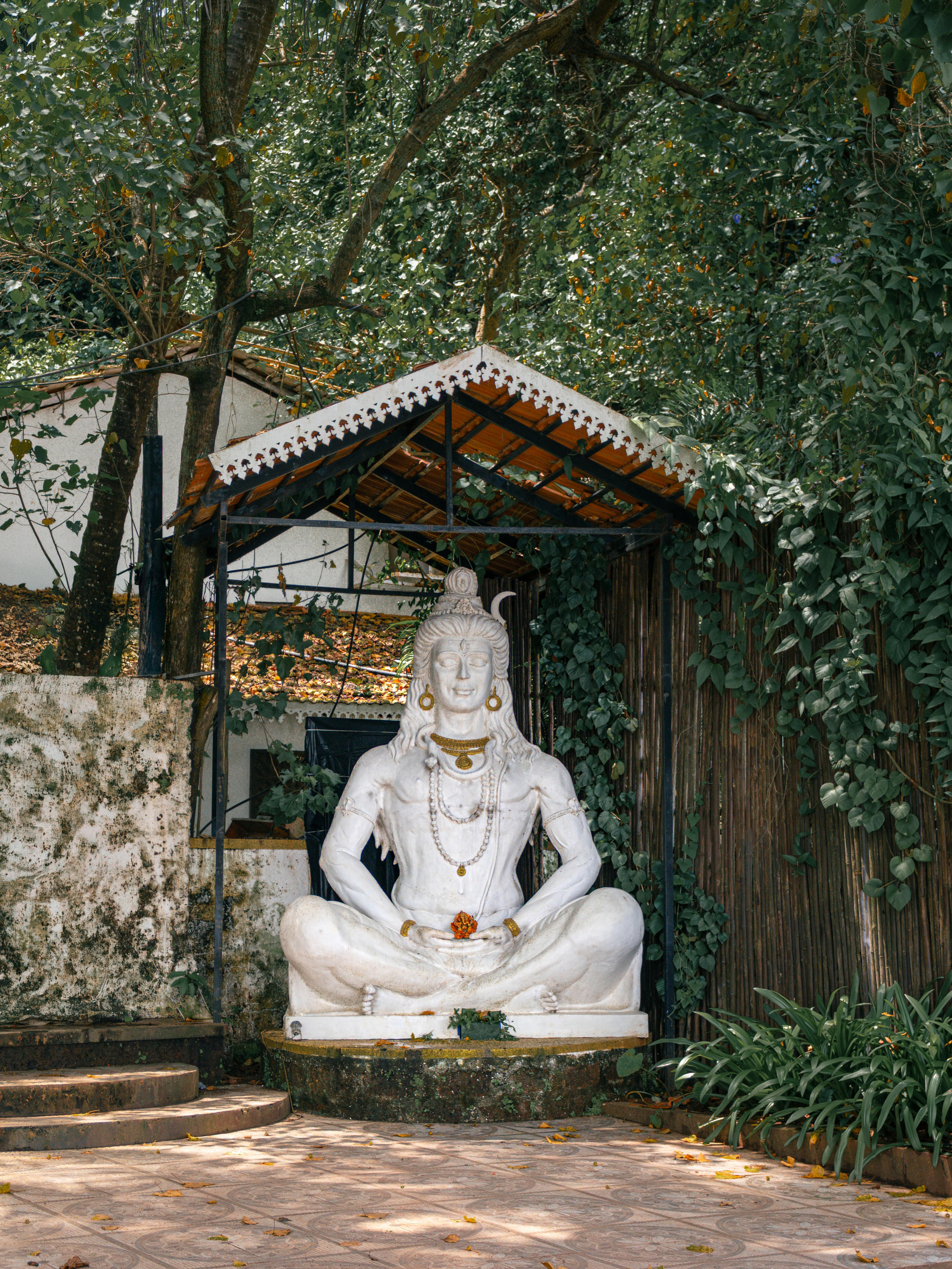 Serene Shiva Statue in Goa, India · Free Stock Photo