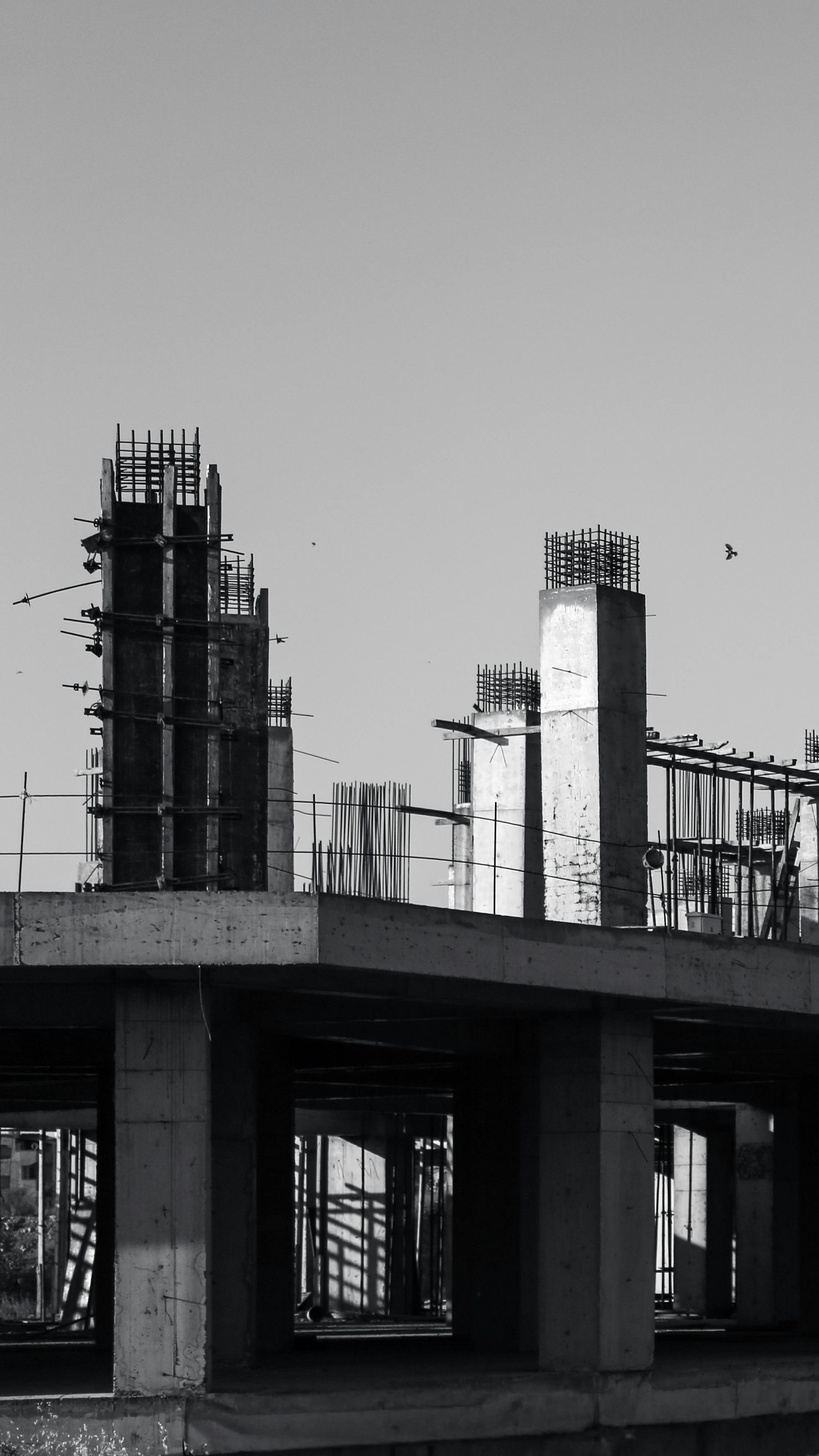 Foto de stock gratuita sobre andamio, área de construcción ...